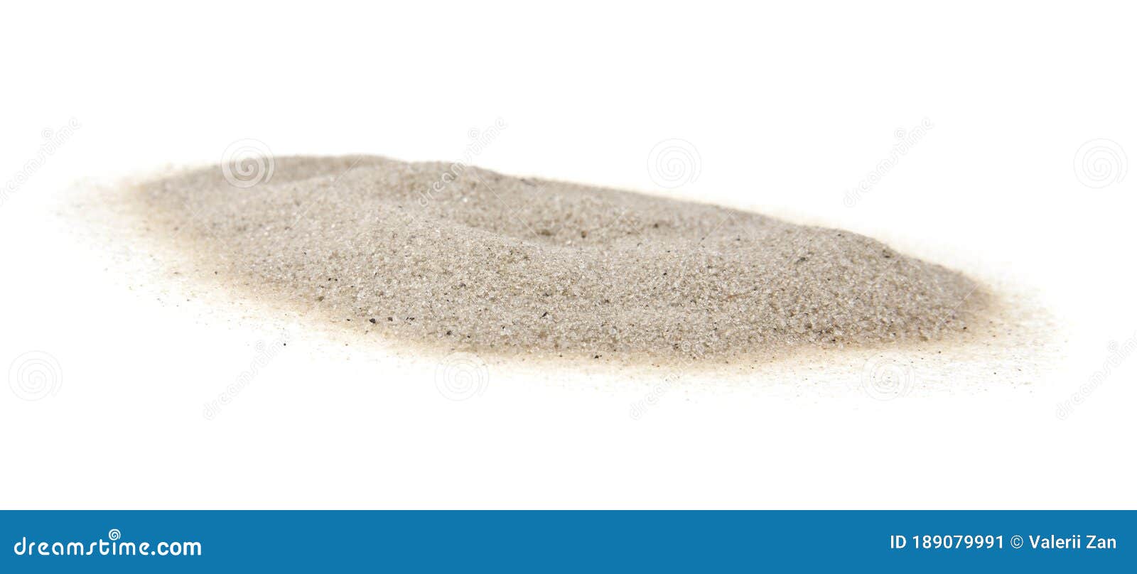 Sand Isolated on White Background Stock Image - Image of nature ...
