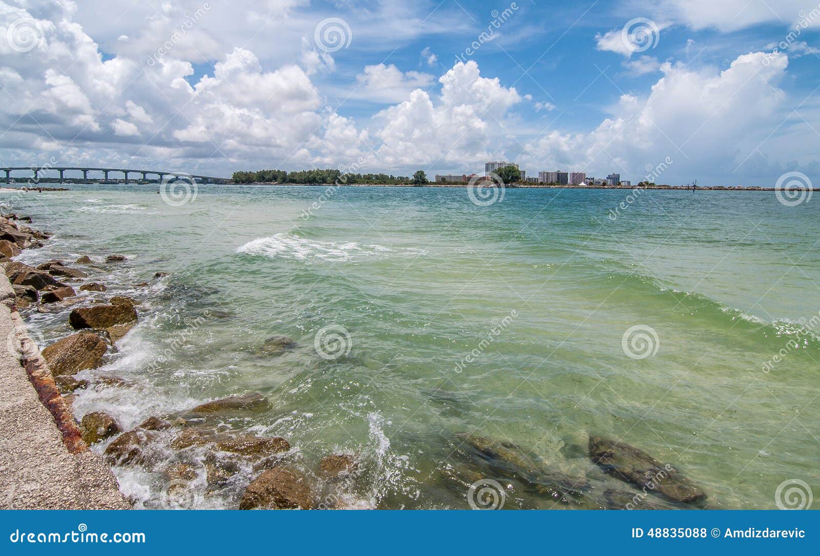 Sand Key Park stock photo. Image of floridian, main, view - 48835088