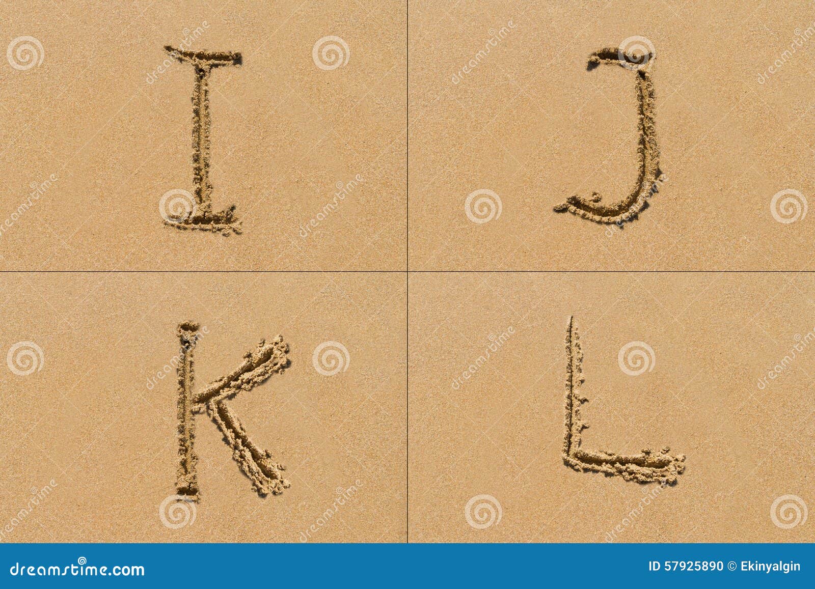 Sand Letter Sets stock photo. Image of technology, vacation - 57925890