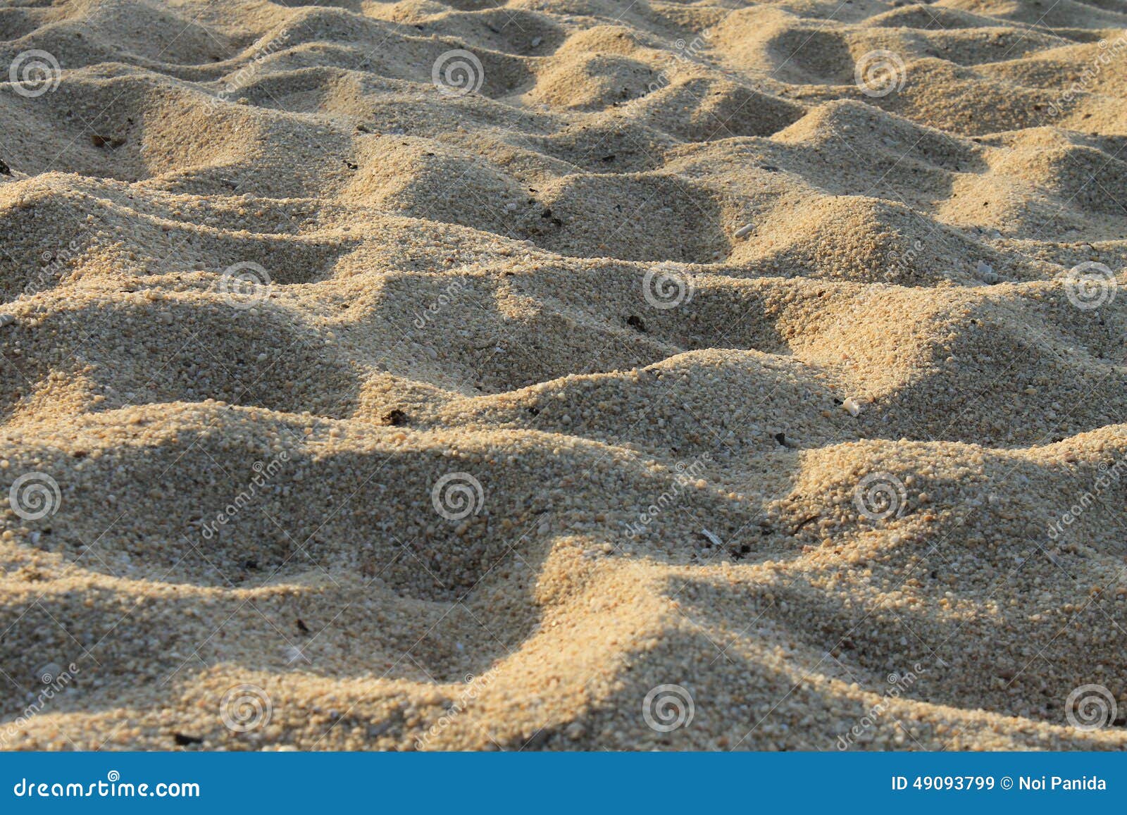 Sand with Light in the Evening Stock Image - Image of beach, evening ...