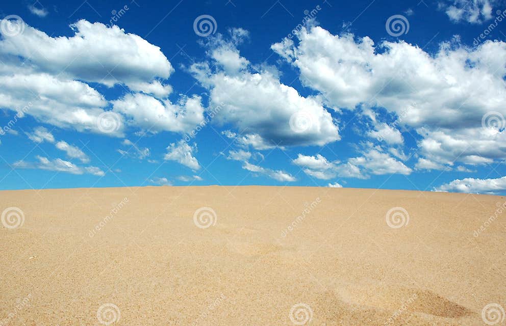 Sand meets Sky stock image. Image of foot, daylight, sand - 44183