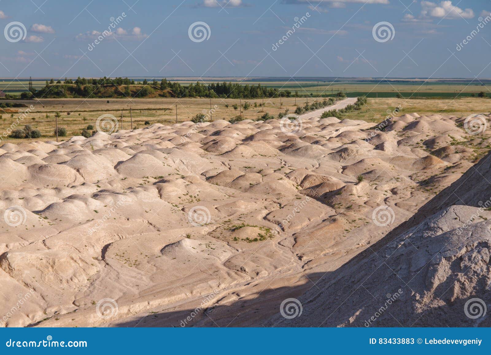 Sand mound stock image. Image of material, colors, gravel - 83433883