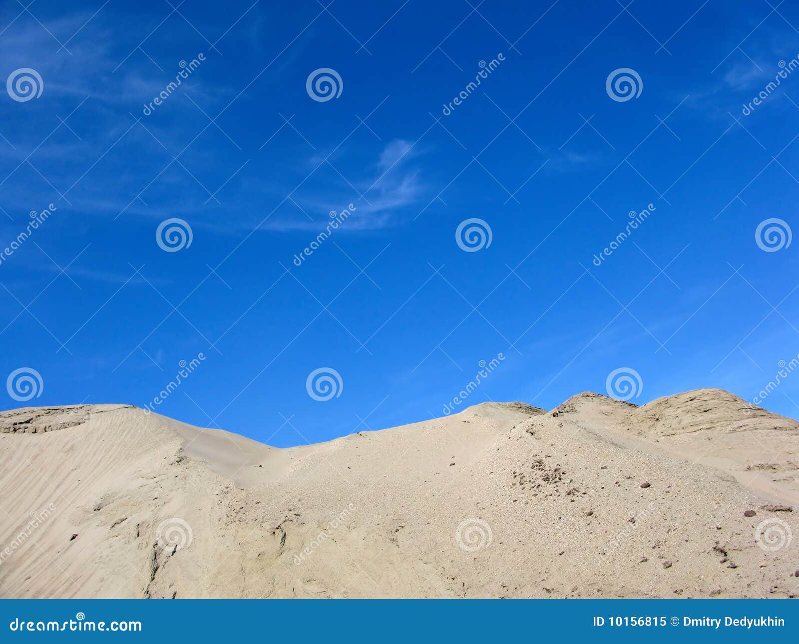 Sand mountain stock image. Image of highly, desert, landscape - 10156815