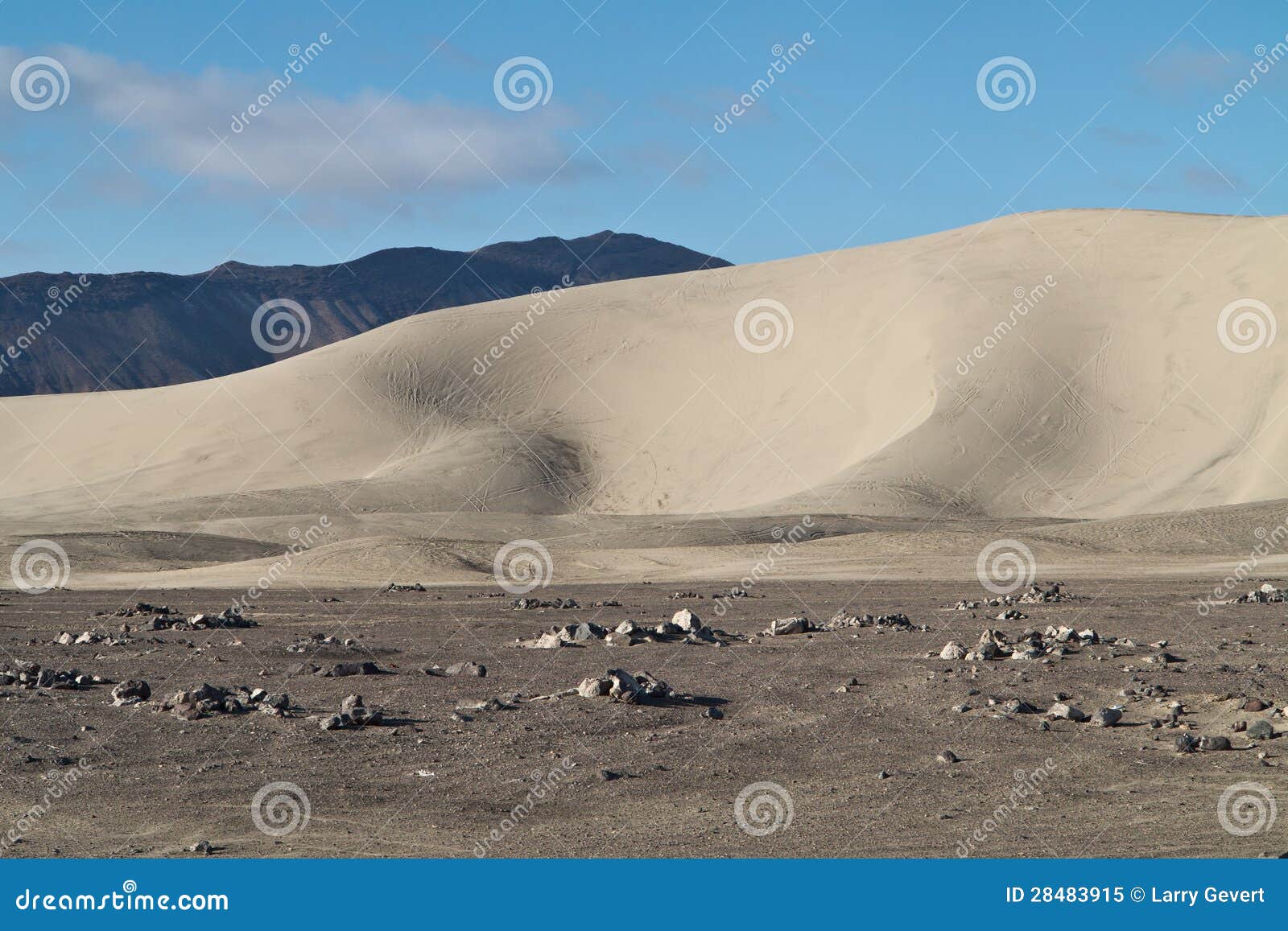 Sand Mountain Made By The Erosion Stock Photo | CartoonDealer.com ...