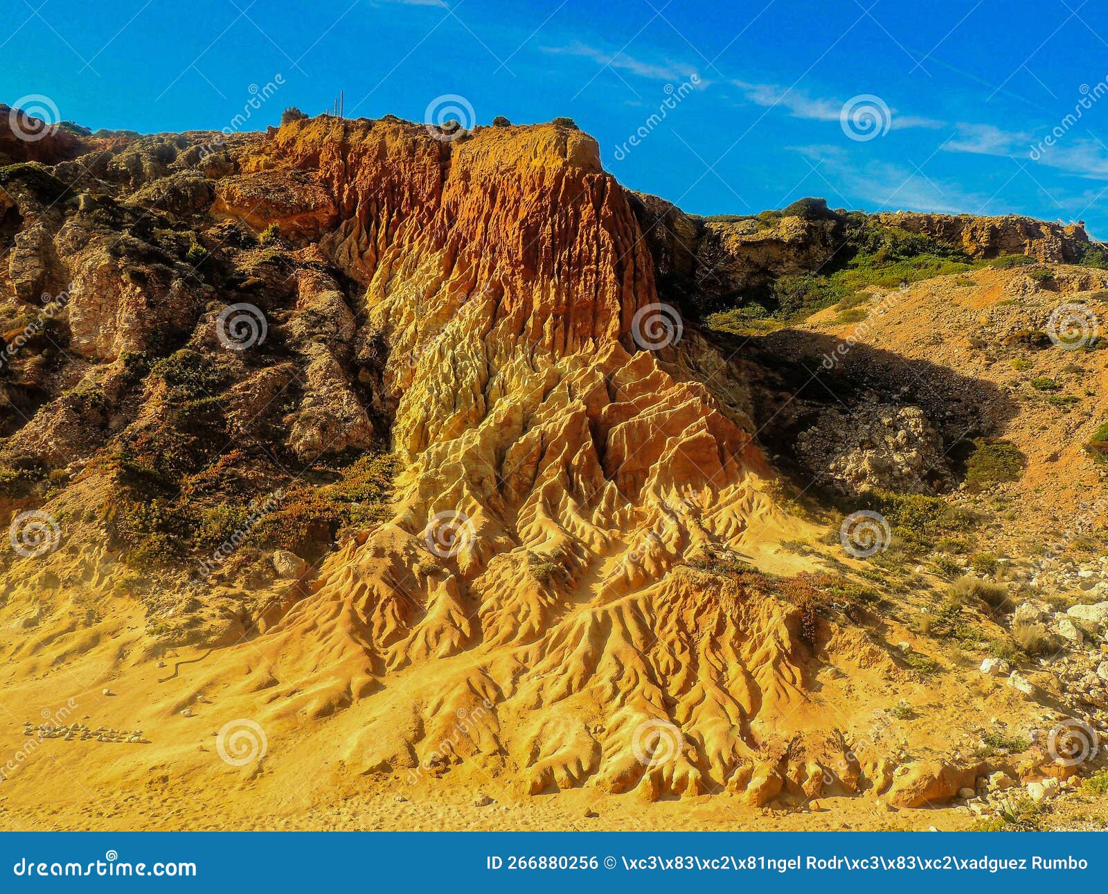 Sand mountain stock photo. Image of badlands, canyon - 266880256