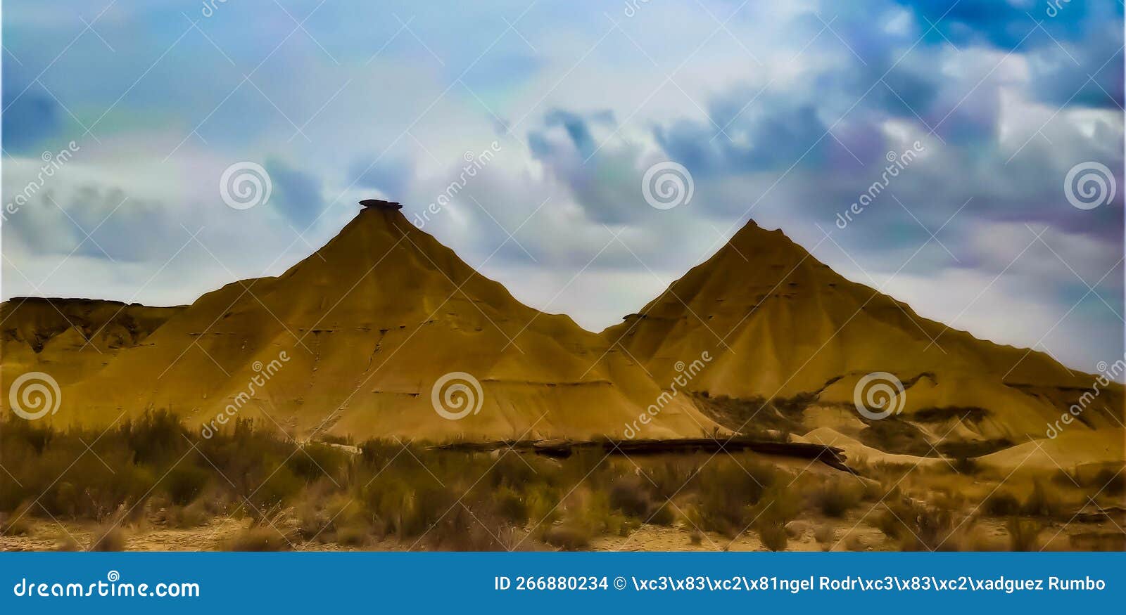 Sand mountains stock photo. Image of landscape, sunlight - 266880234