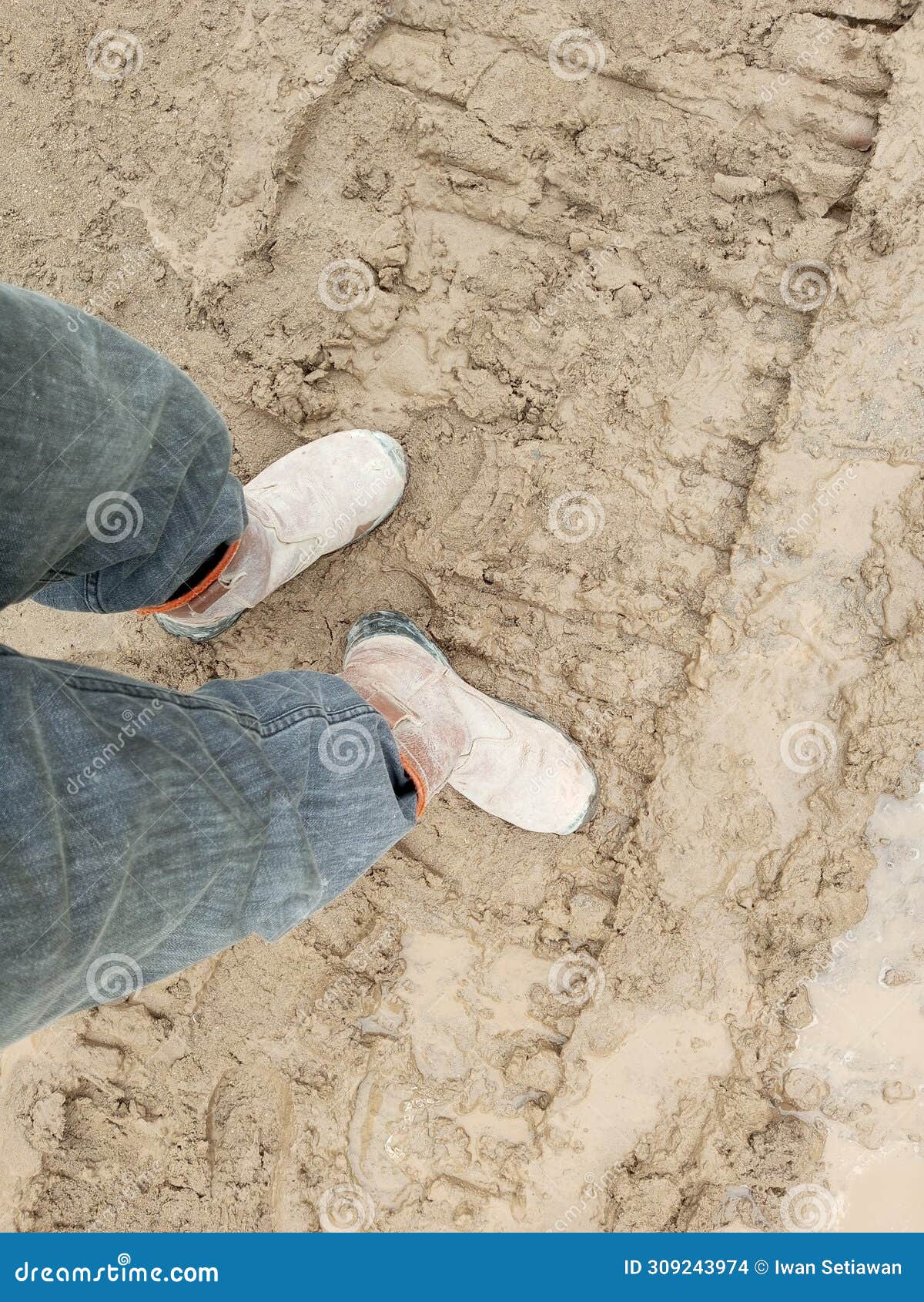 Sand mud stock photo. Image of muddy, textile, geology - 309243974