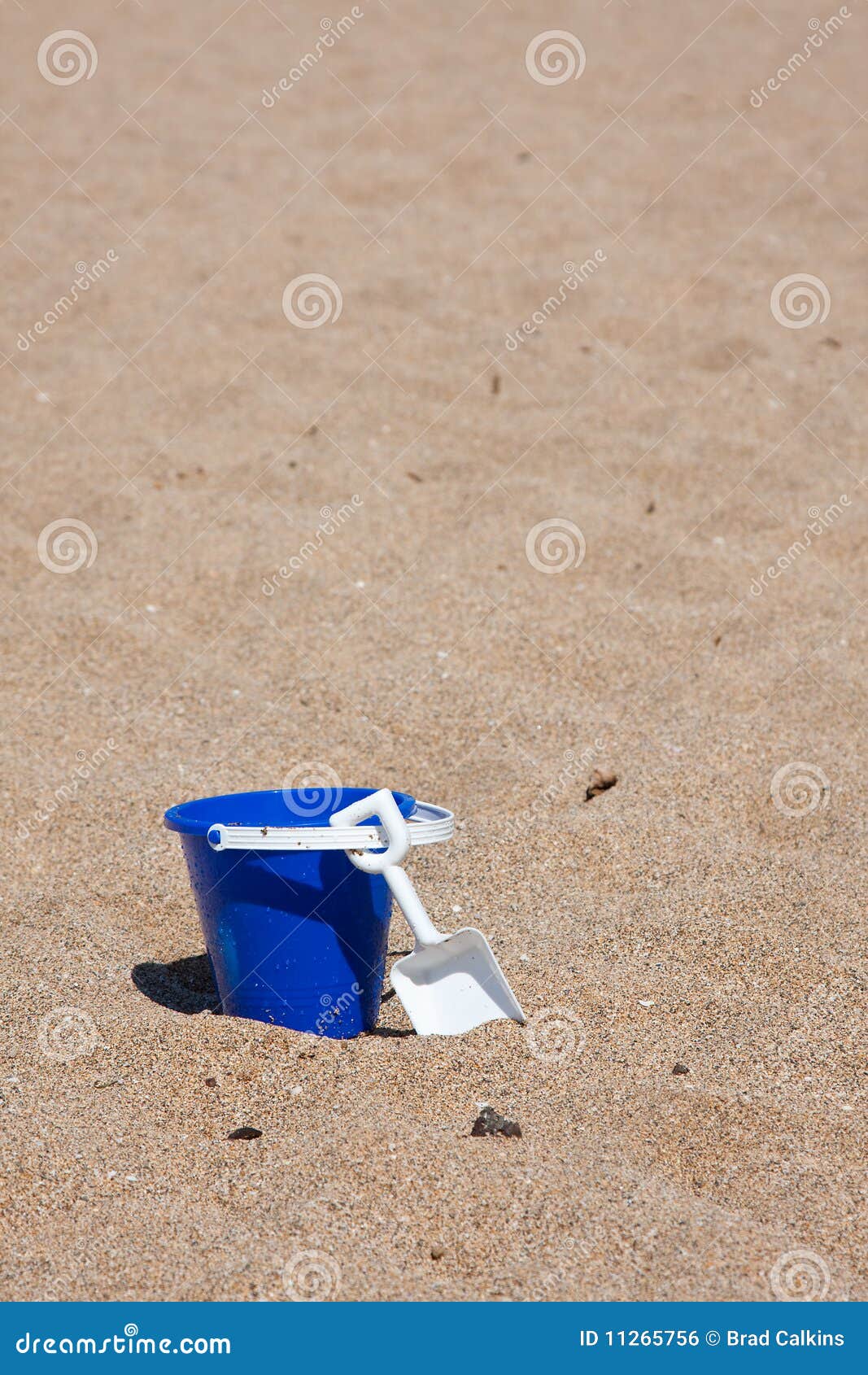 Sand pail stock photo. Image of pail, kids, blue, vacation - 11265756