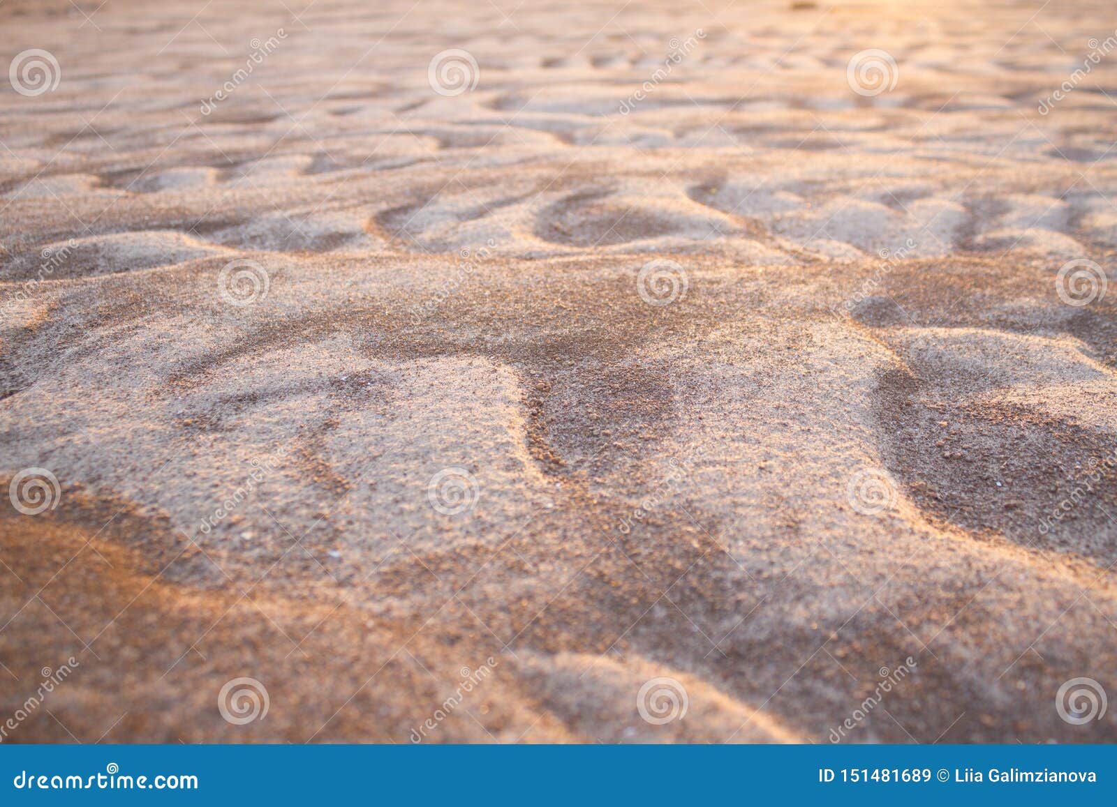 Sand pattern in the desert stock image. Image of desert - 151481689