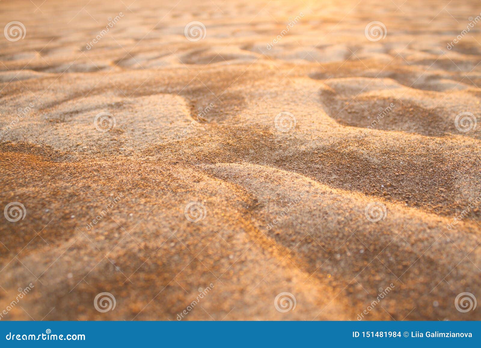 Sand pattern in the desert stock photo. Image of sunrise - 151481984