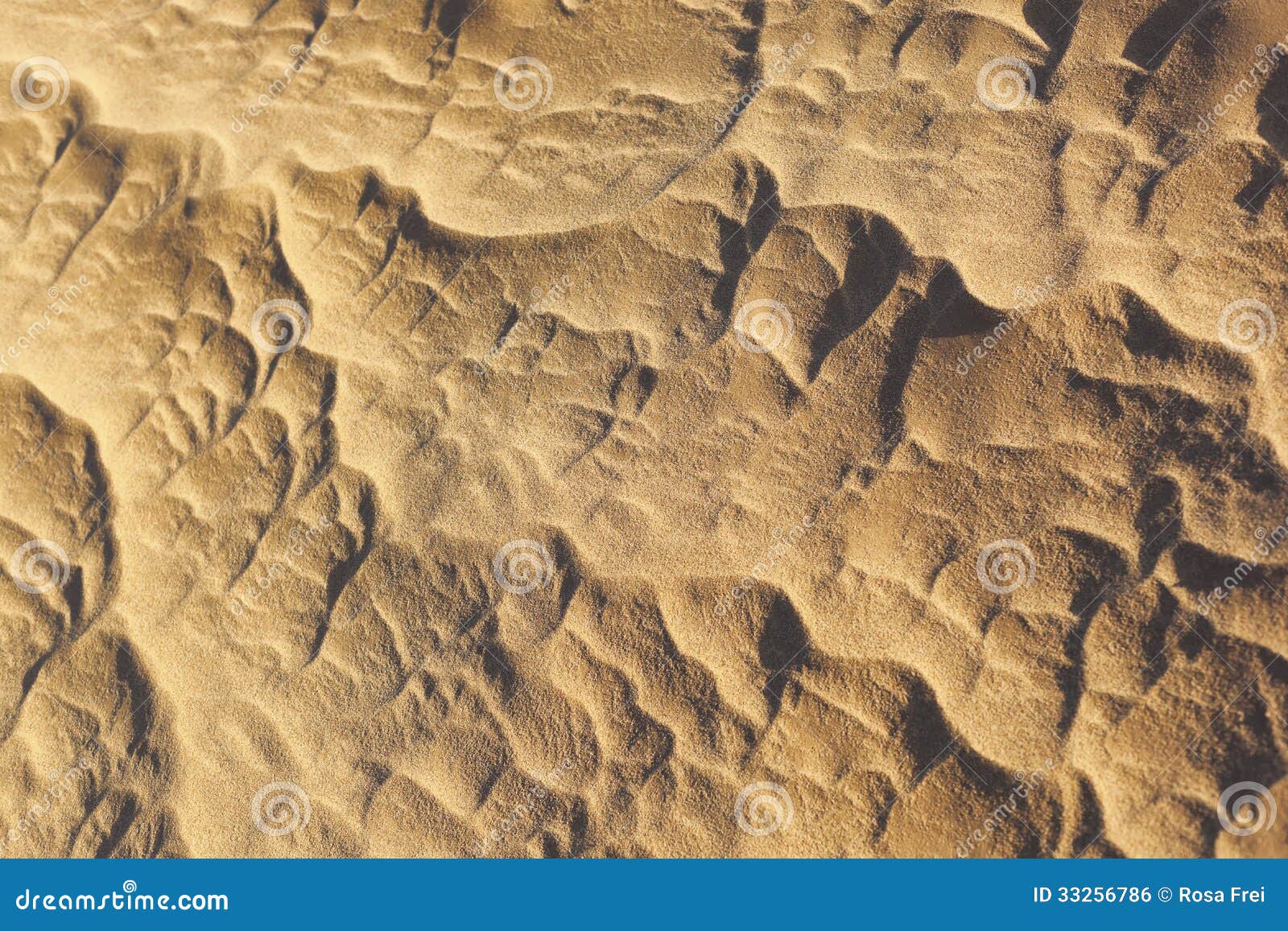 Sand Pattern in the Sahara. Stock Photo - Image of ripples, natural ...