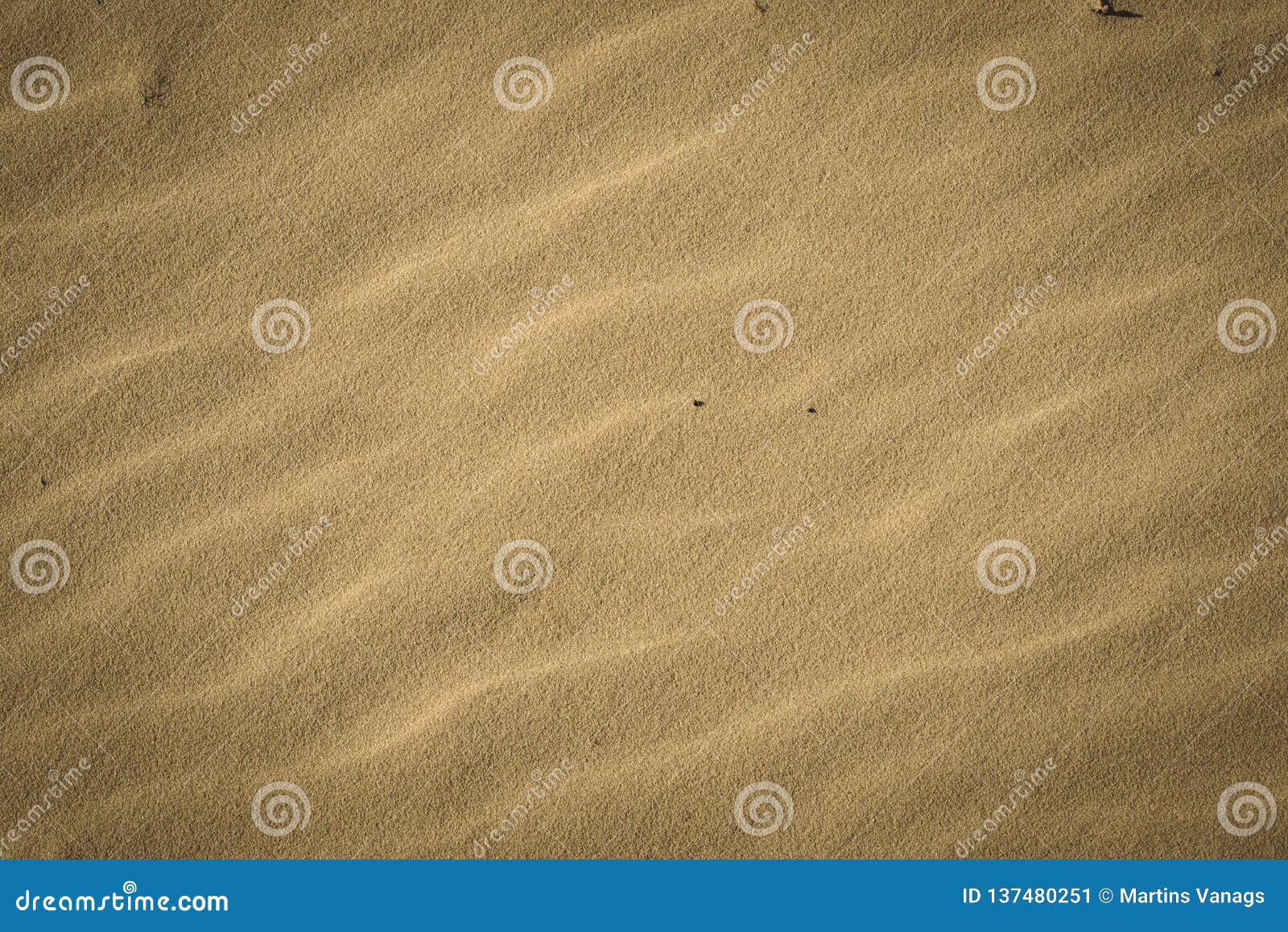 Sand Pattern Texture on the Beach - Vintage Retro Look Stock Image ...