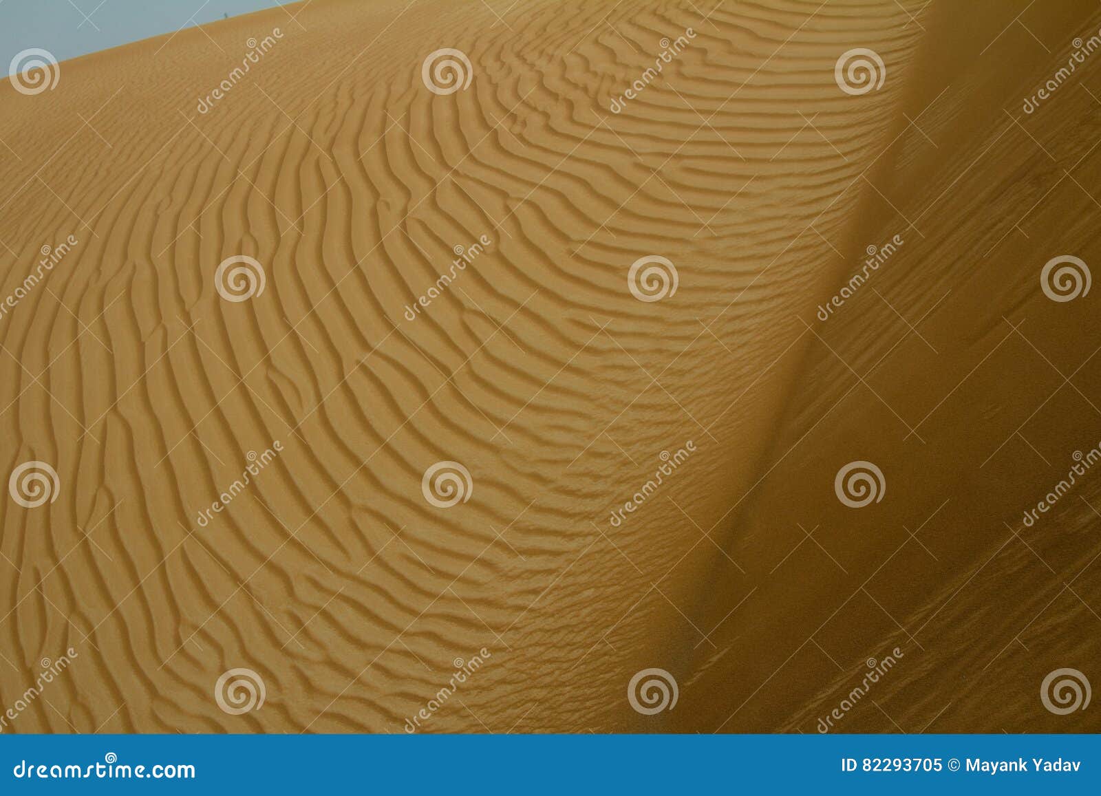 Sand Patterns at a Desert in Dubai, UAE Stock Image - Image of offroad ...