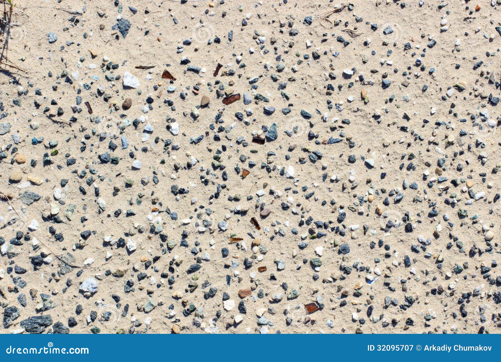 Sand and pebbles stock image. Image of desert, background - 32095707