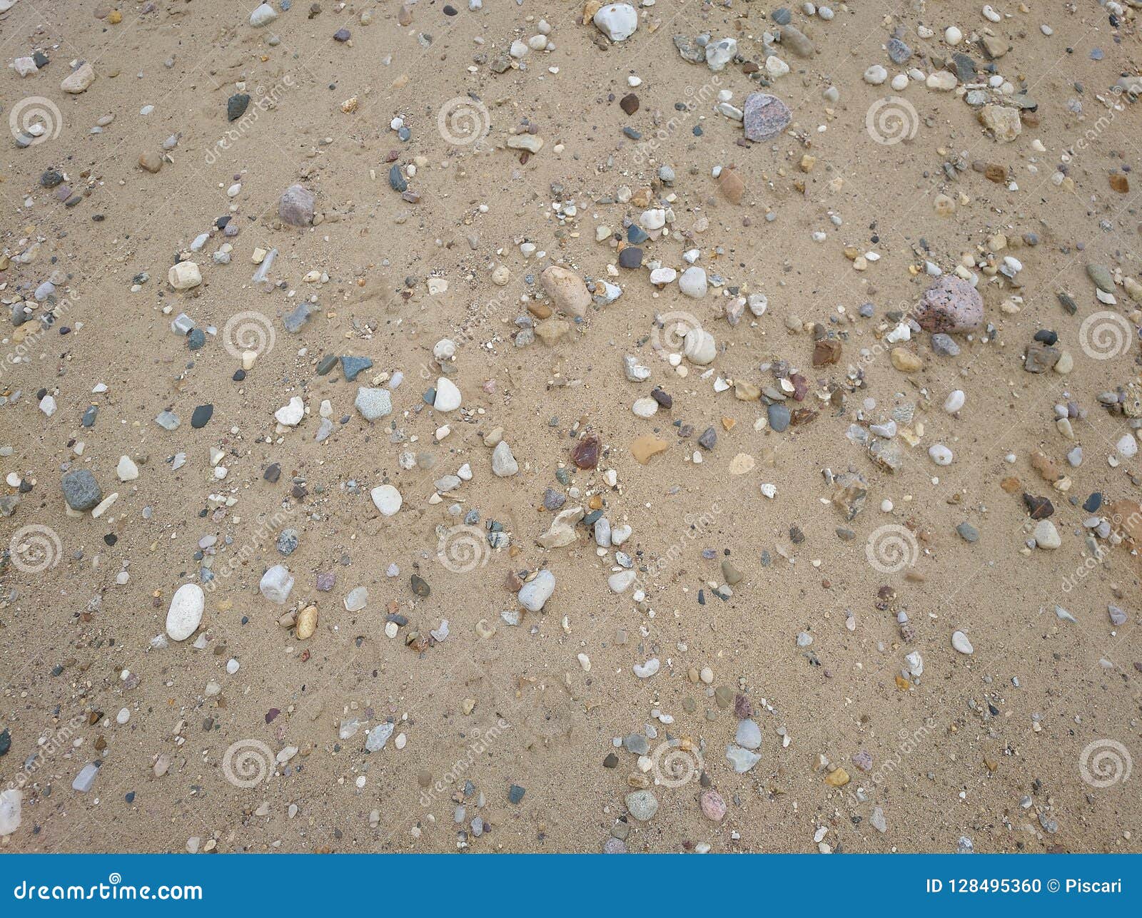 Sand and pebbles texture stock photo. Image of extraction - 128495360