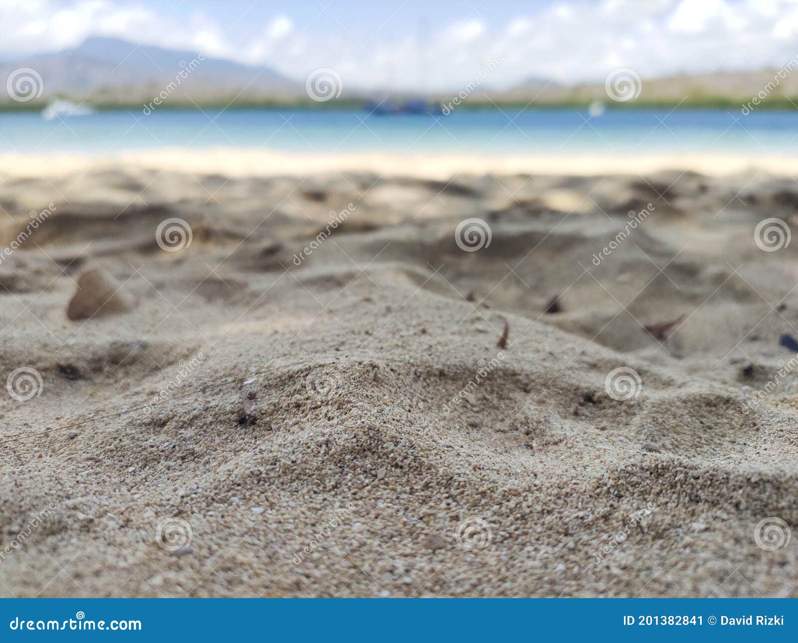 Sand picture stock image. Image of wave, rock, water - 201382841