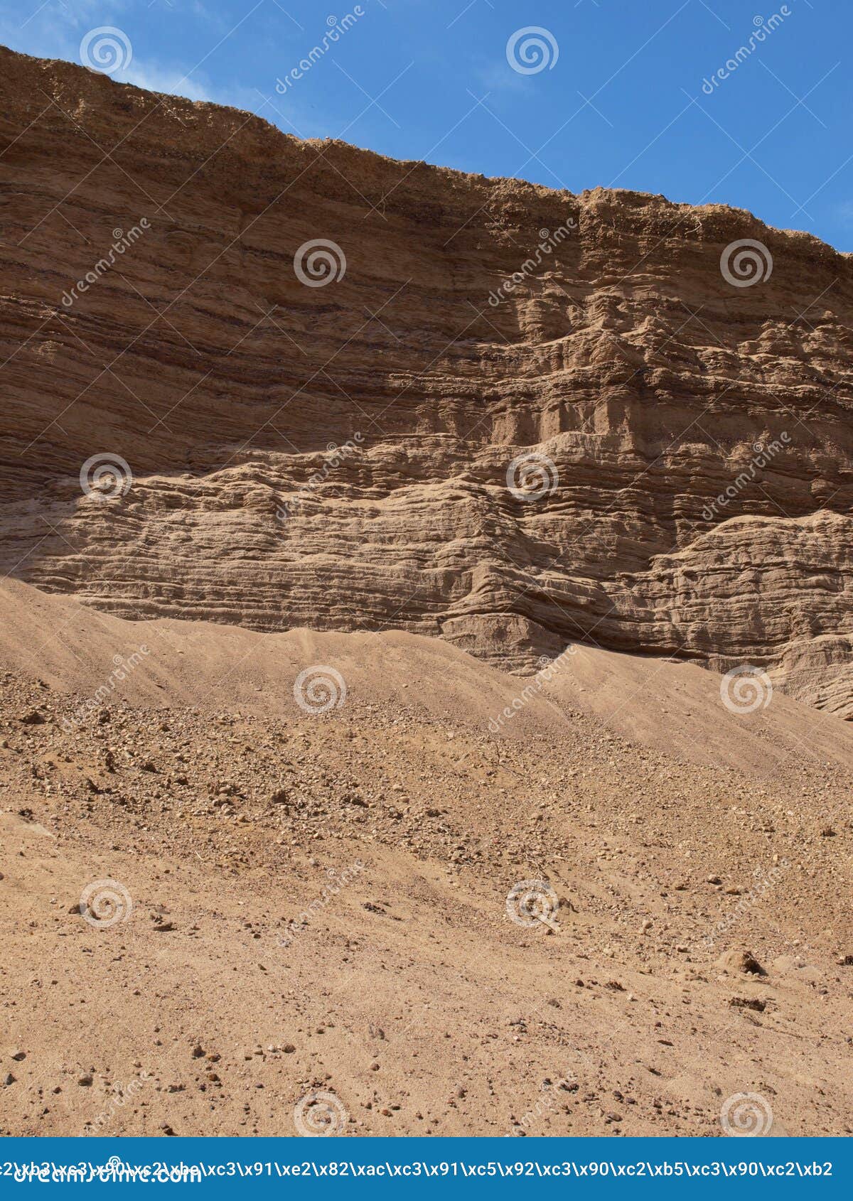 Sand pit two stock photo. Image of rock, pile, stone - 134798430