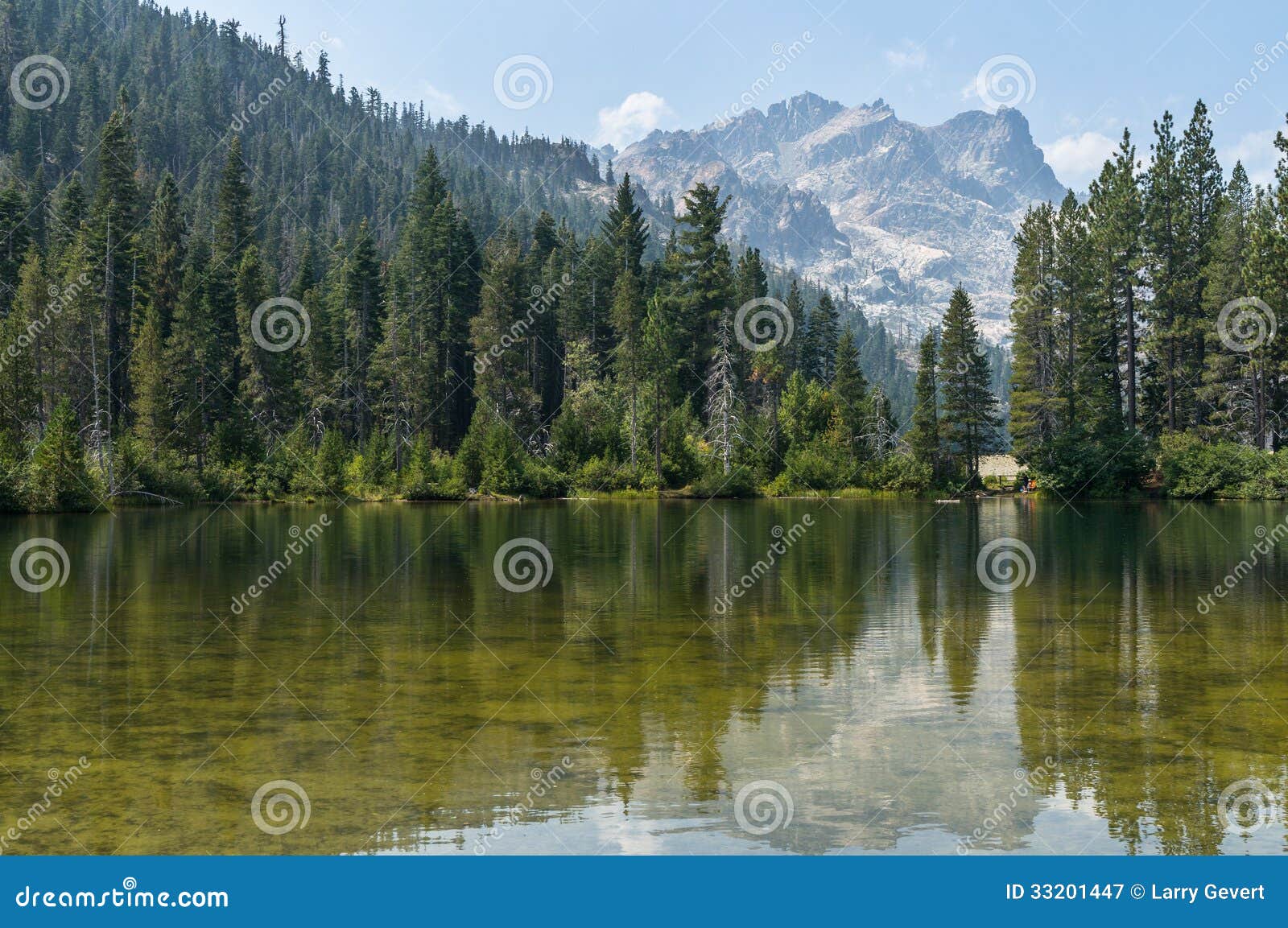 Sand Pond and the Sierra Buttes Stock Image - Image of mountain ...