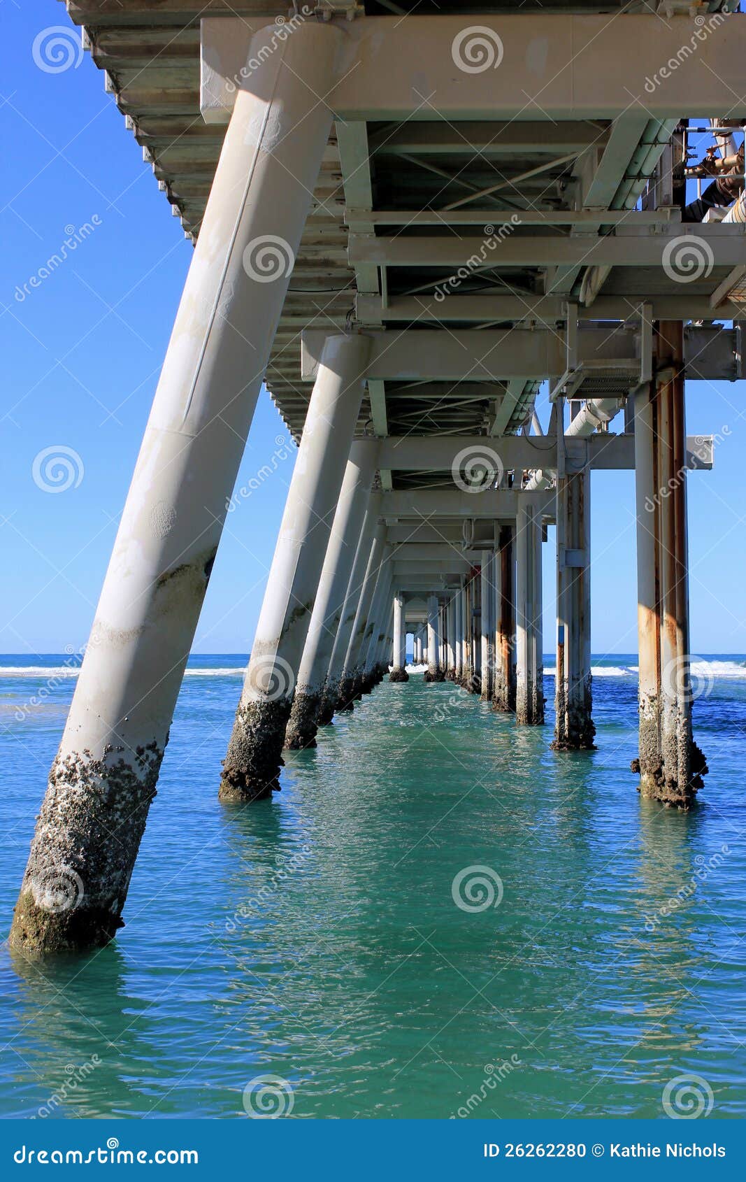 Sand Pumping Jetty, Southport 3 Stock Photo - Image of coast ...