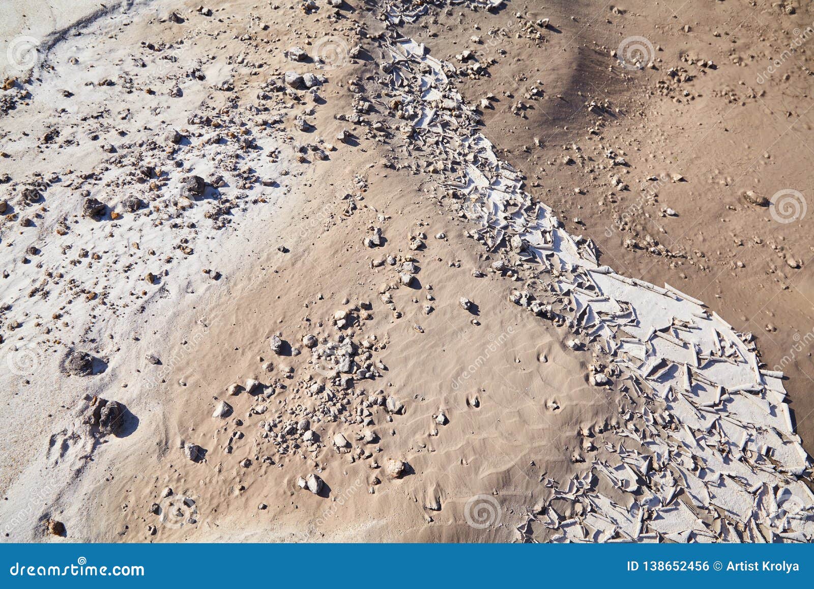 Sand Quarry, Sand Dunes. Pure Lake Sand Stock Photo - Image of geology ...