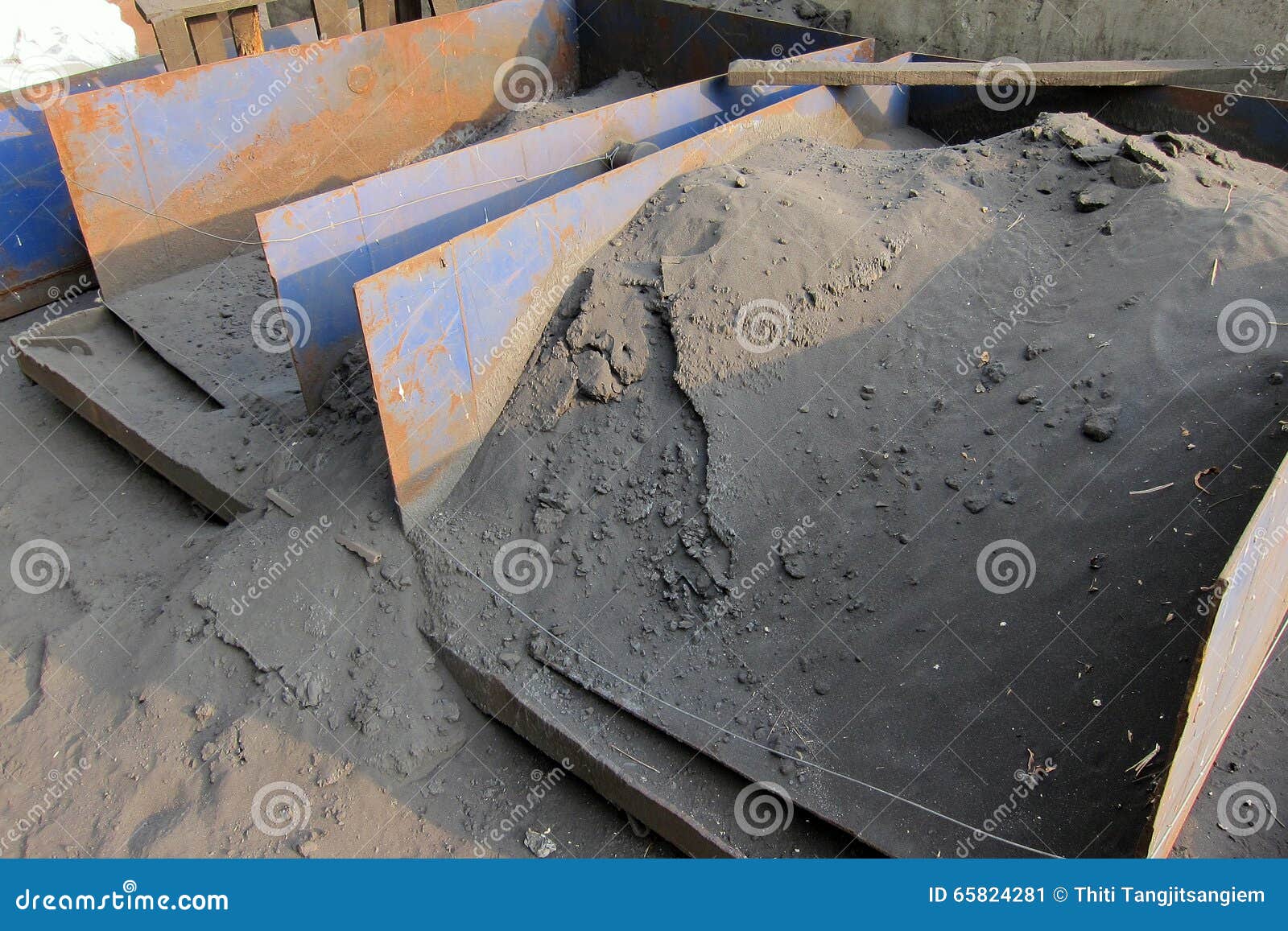 Sand Reclaim stock image. Image of gage, background, industry - 65824281