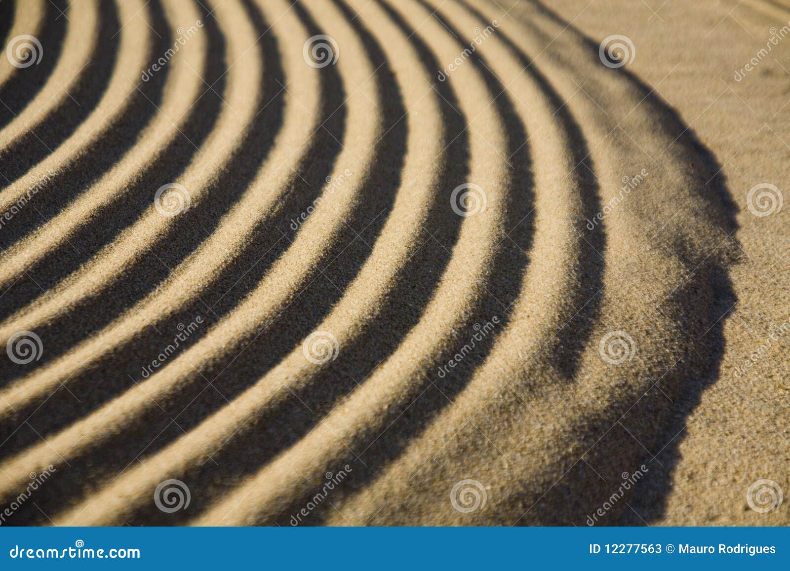 Sand ripple detail stock image. Image of closeup, beach - 12277563