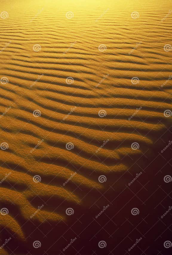 Sand Ripple and Shadow Patterns Stock Image - Image of abstract ...