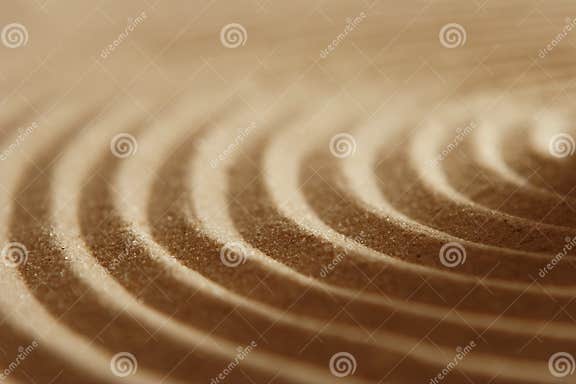 Sand ripples stock image. Image of ancient, garden, simplicity - 4109231