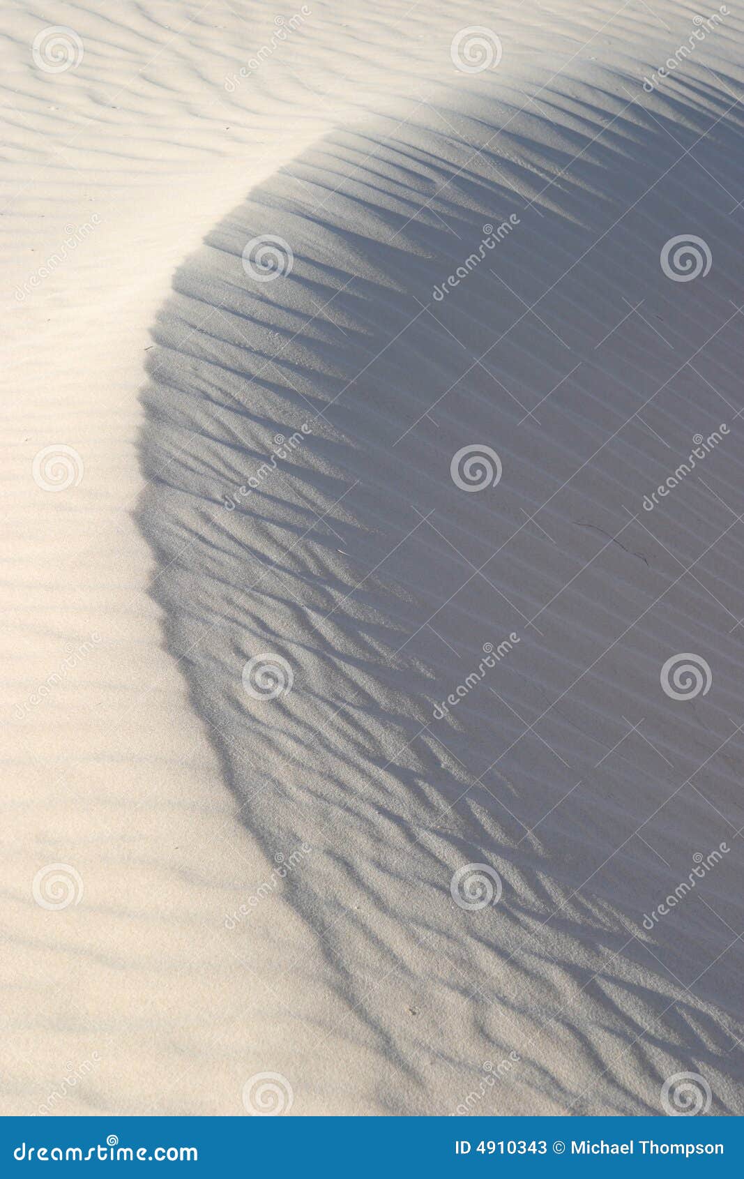 Sand Ripples stock image. Image of white, mountains, texas - 4910343