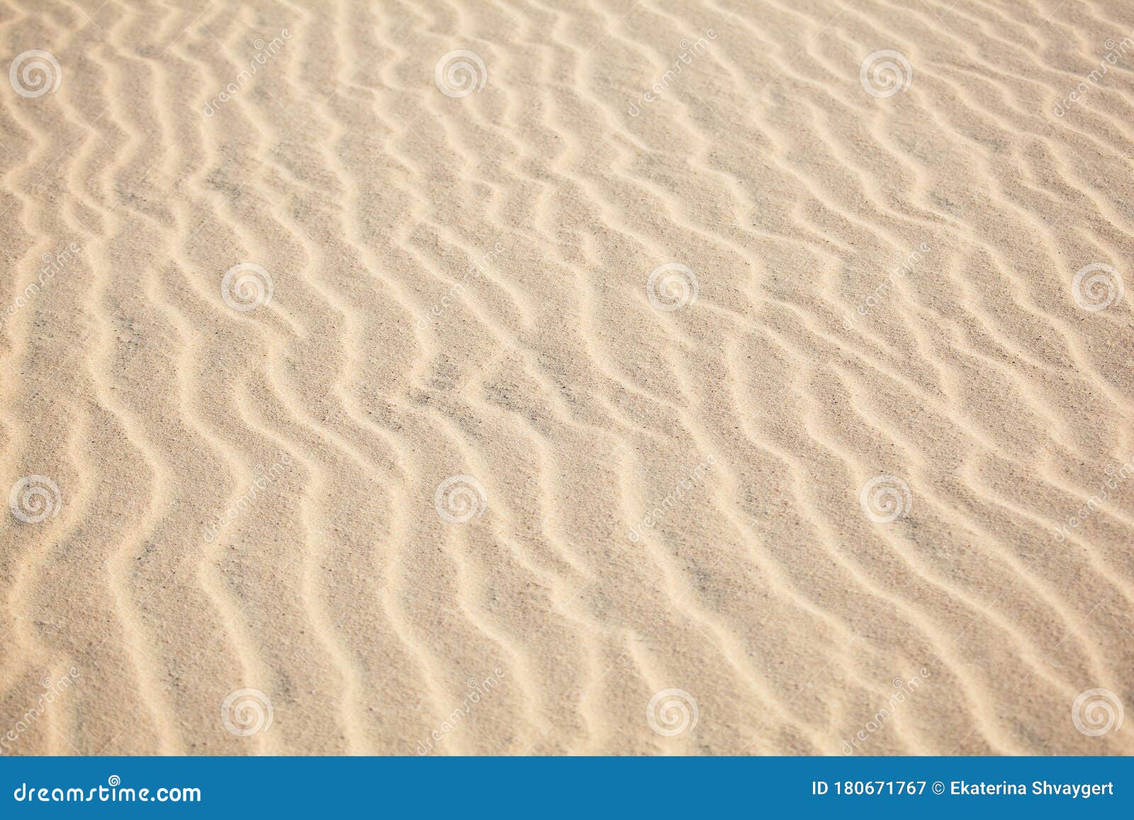 Sand ripples on beach stock image. Image of wave, arid - 180671767
