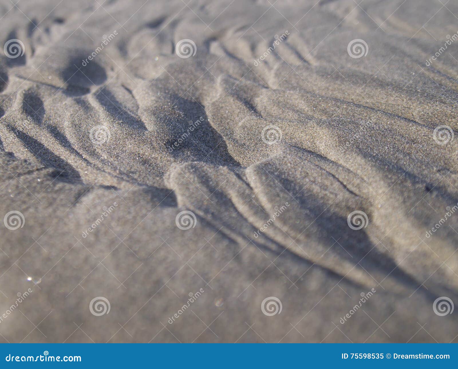 Sand Ripples stock image. Image of rippled, contoured - 75598535