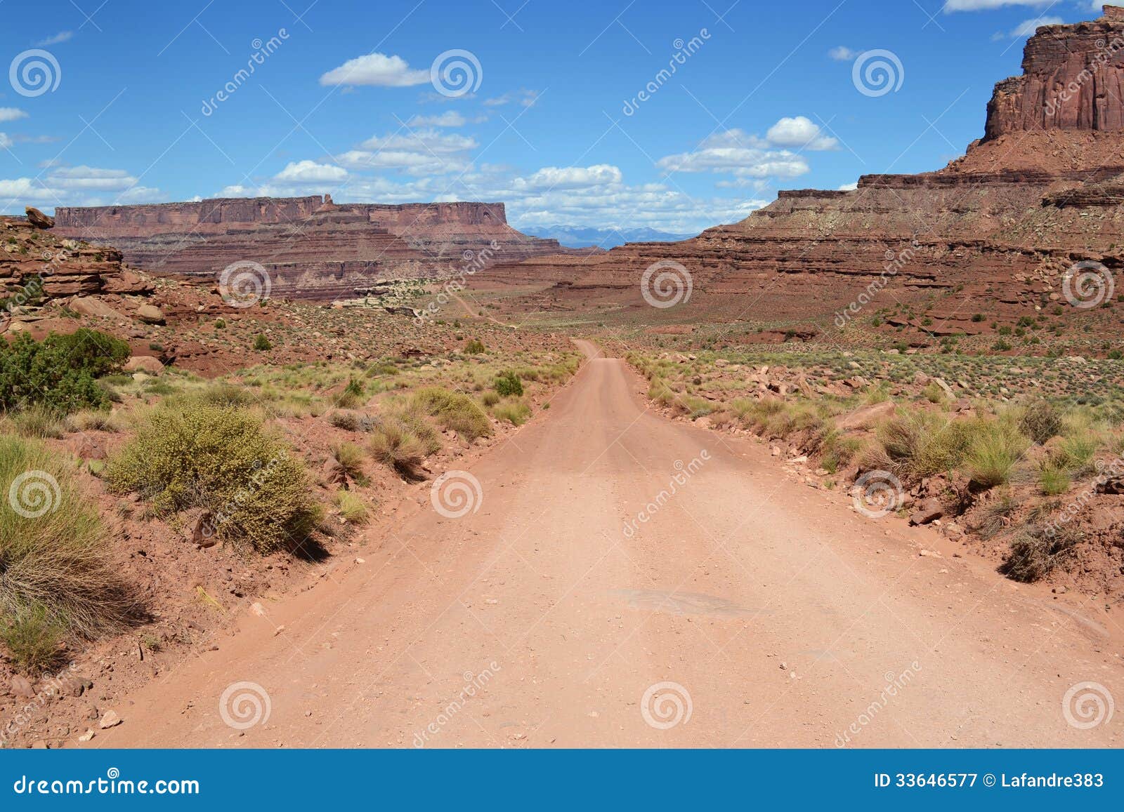 Sand-road stock image. Image of canyonlands, landscape - 33646577