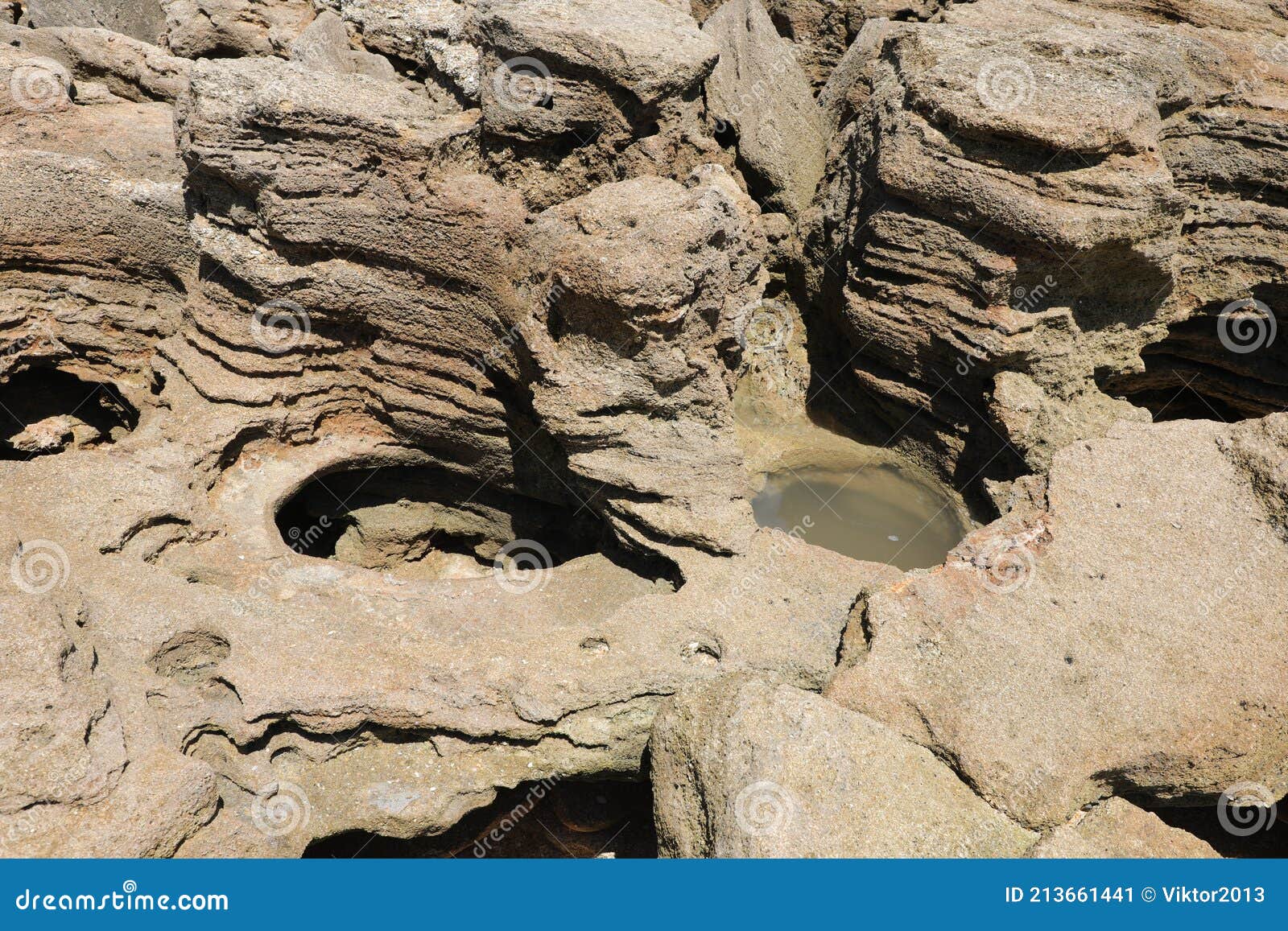 Sand rock grotto stock image. Image of psammite, malm - 213661441