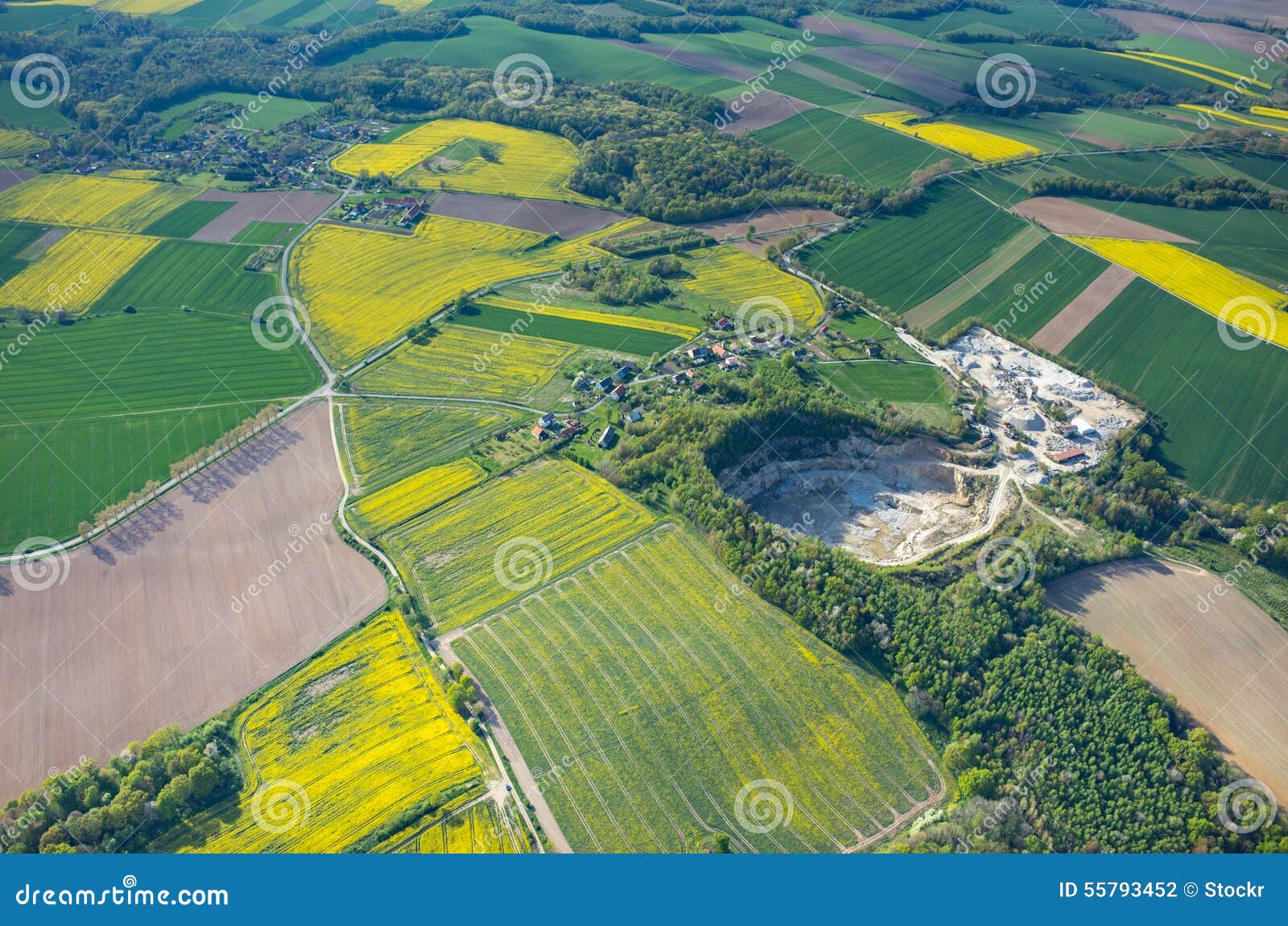 Sand and rock mine stock photo. Image of factory, building - 55793452
