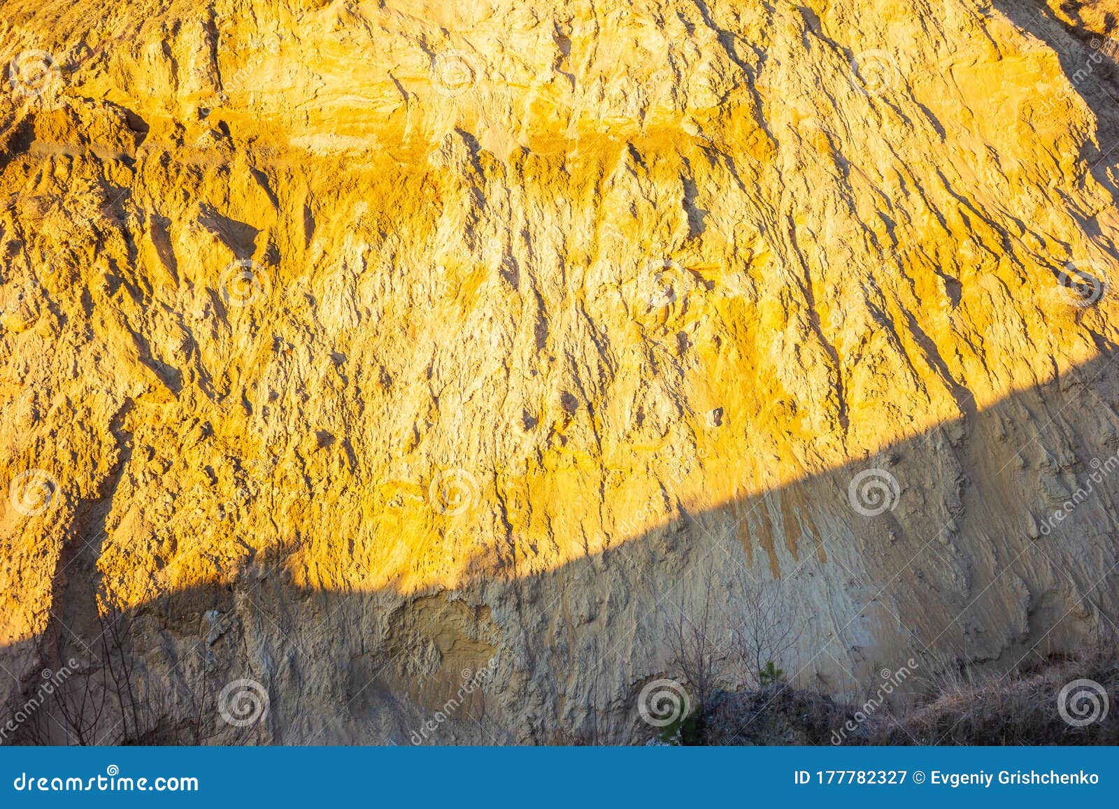 Sand Rock Quarry Ground Texture Surface Geology Stock Image - Image of ...