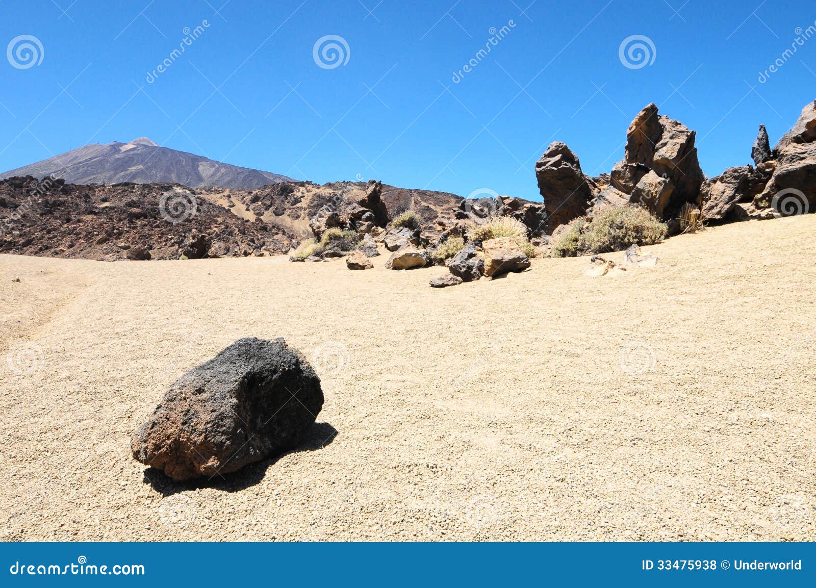 Sand and Rocks Desert stock photo. Image of european - 33475938