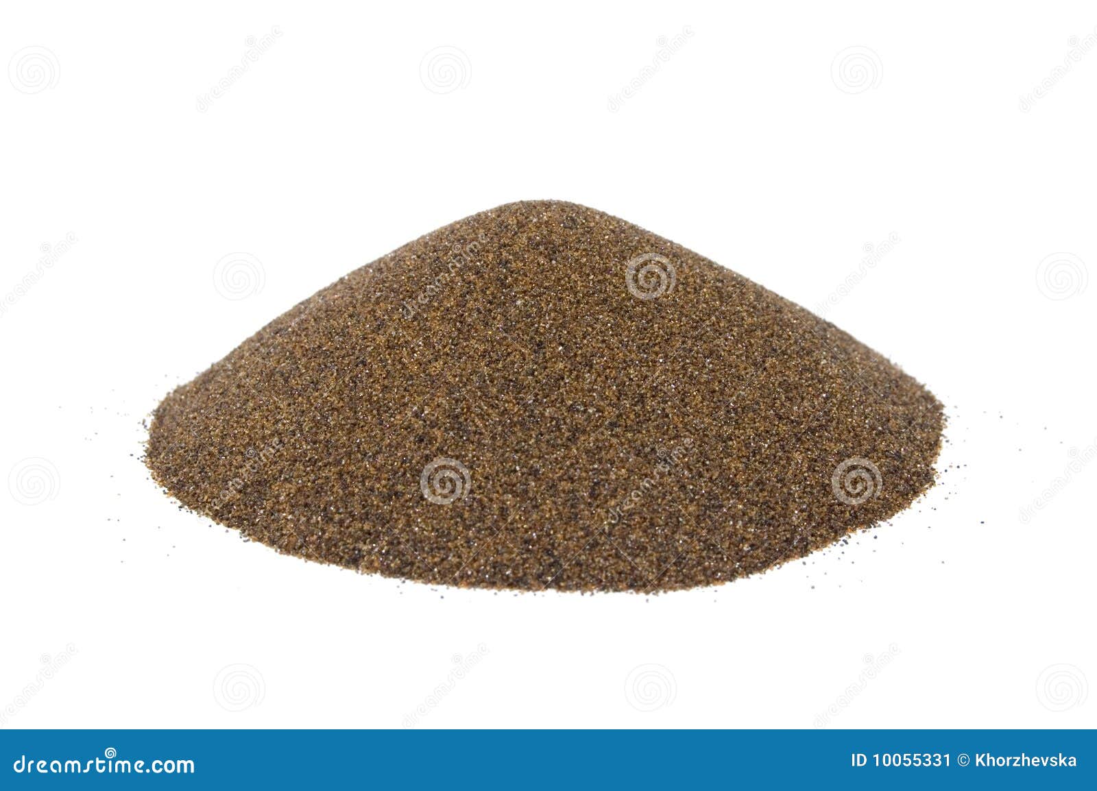 Sand s cone stock image. Image of environment, industrial - 10055331
