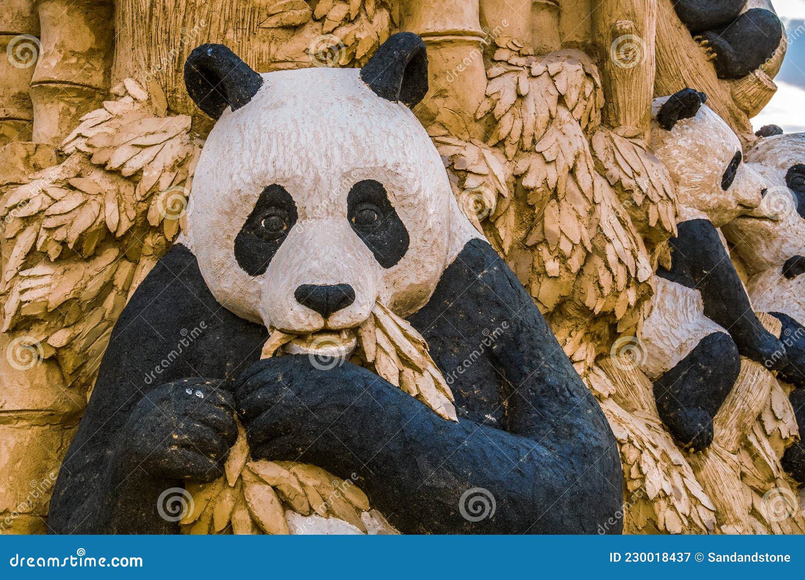 Sand Panda Stock Photography | CartoonDealer.com #43626404