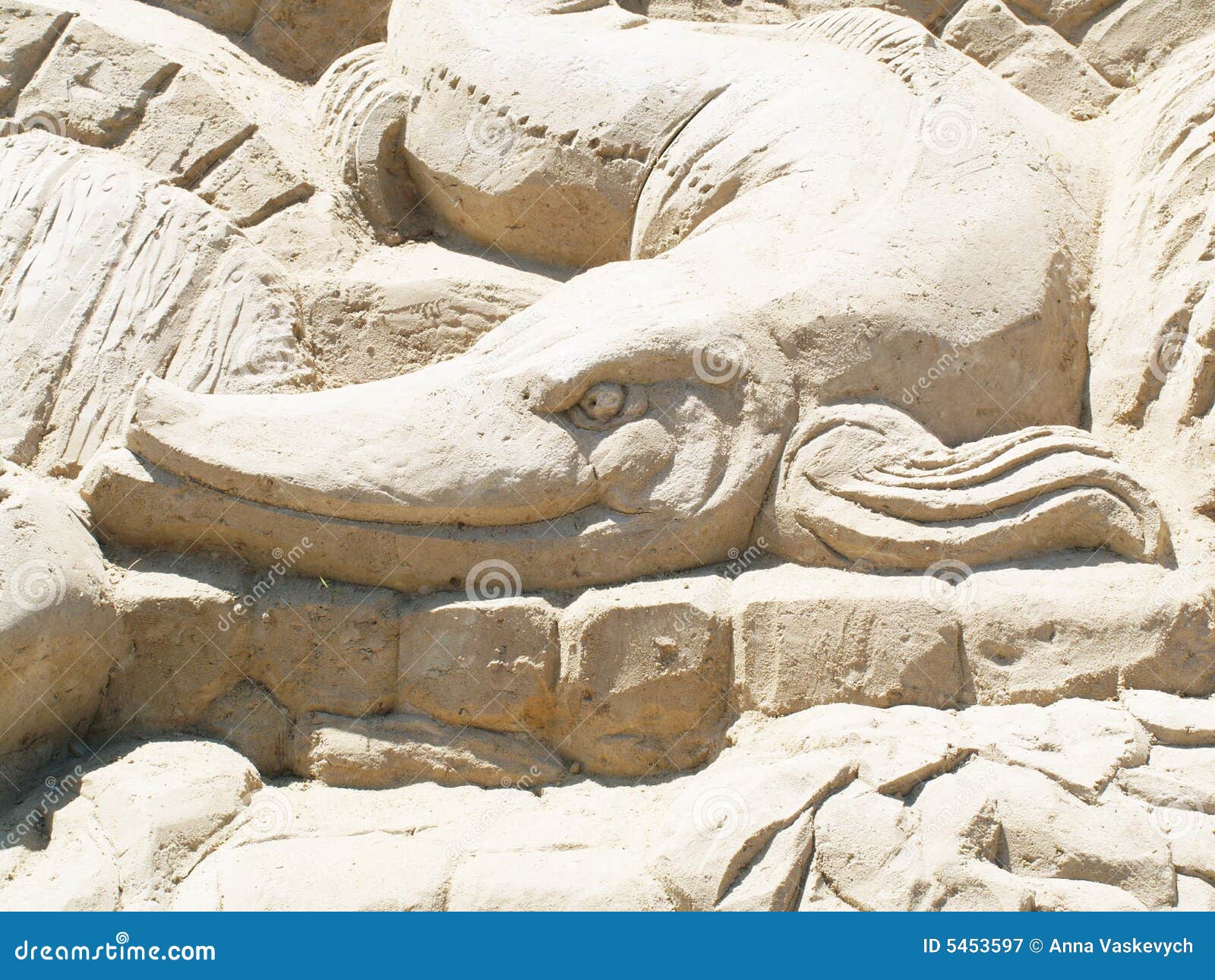 Sand sculpture pike stock image. Image of fairy, sculptures - 5453597