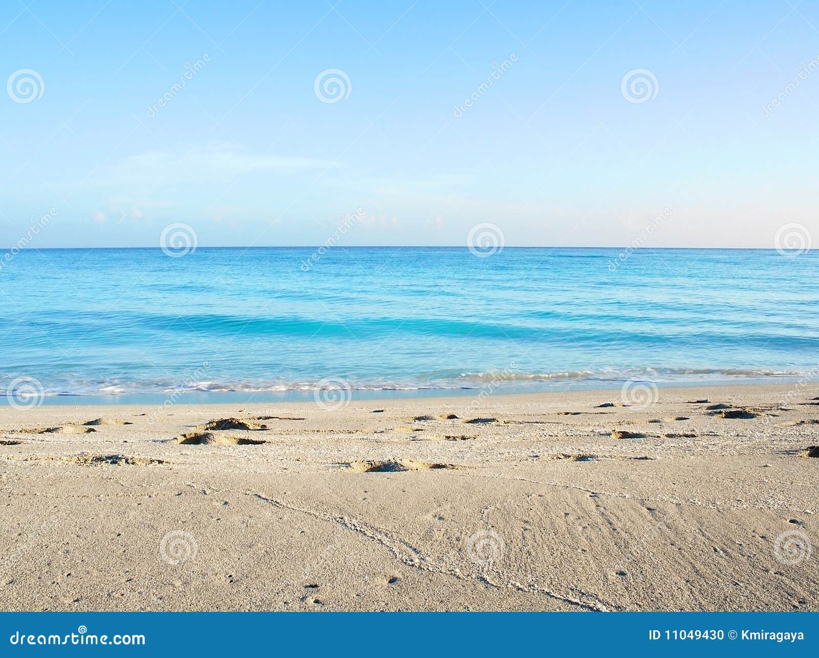 Sand and the sea stock photo. Image of beauty, beautiful - 11049430