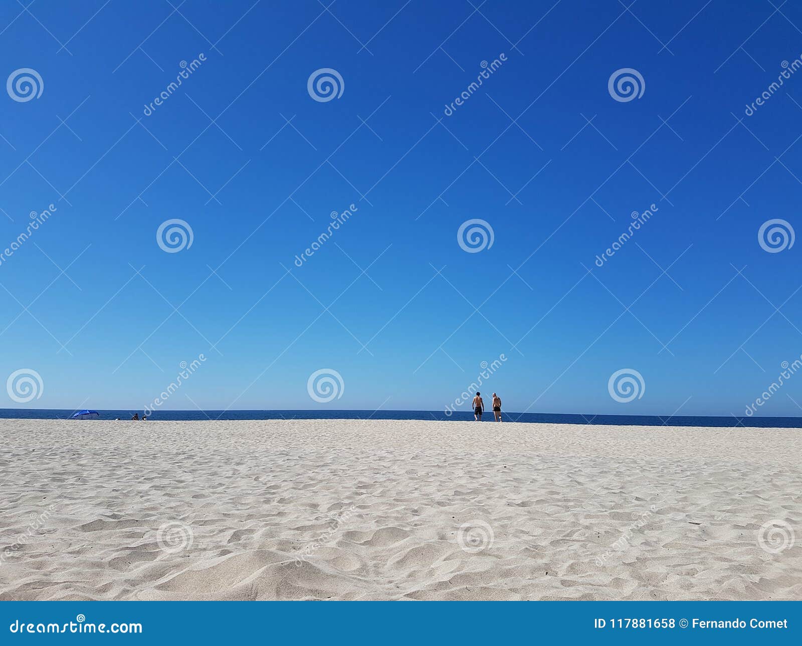 People Walking on the Beaches of the Pacific Stock Photo - Image of ...