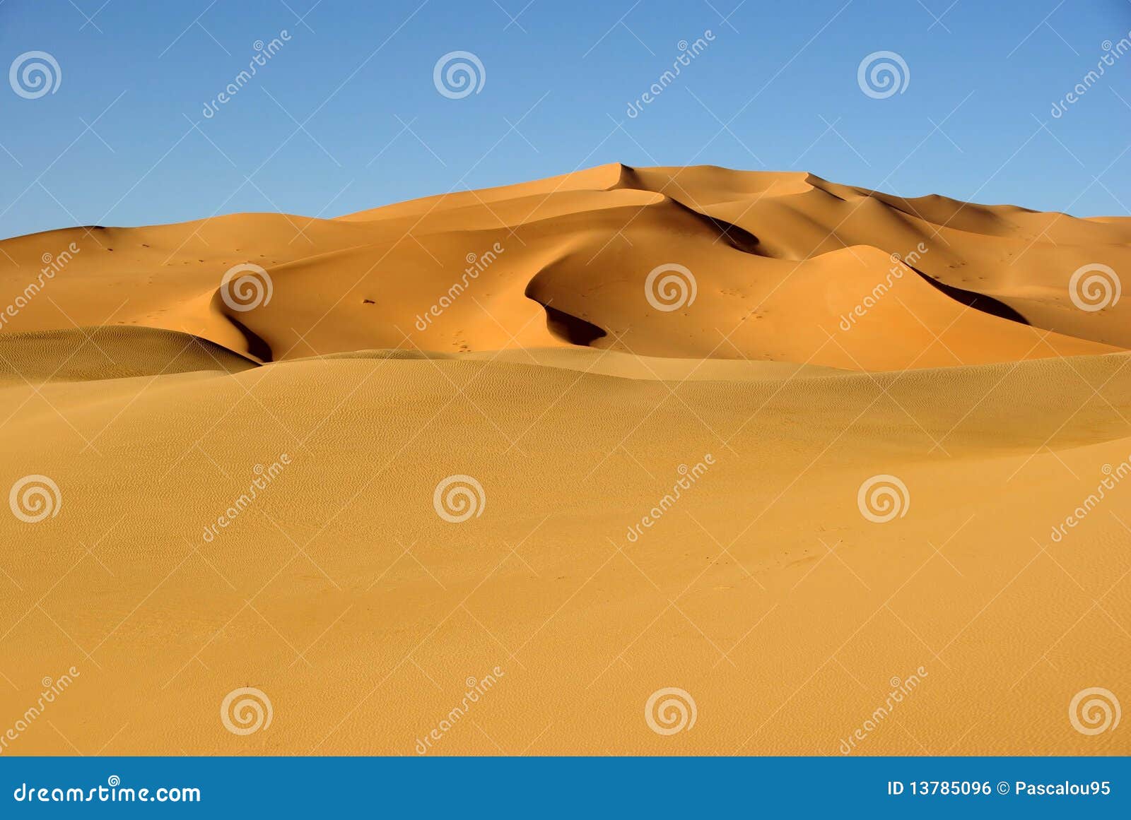 Sand sea, Libya stock photo. Image of sahara, climatic - 13785096