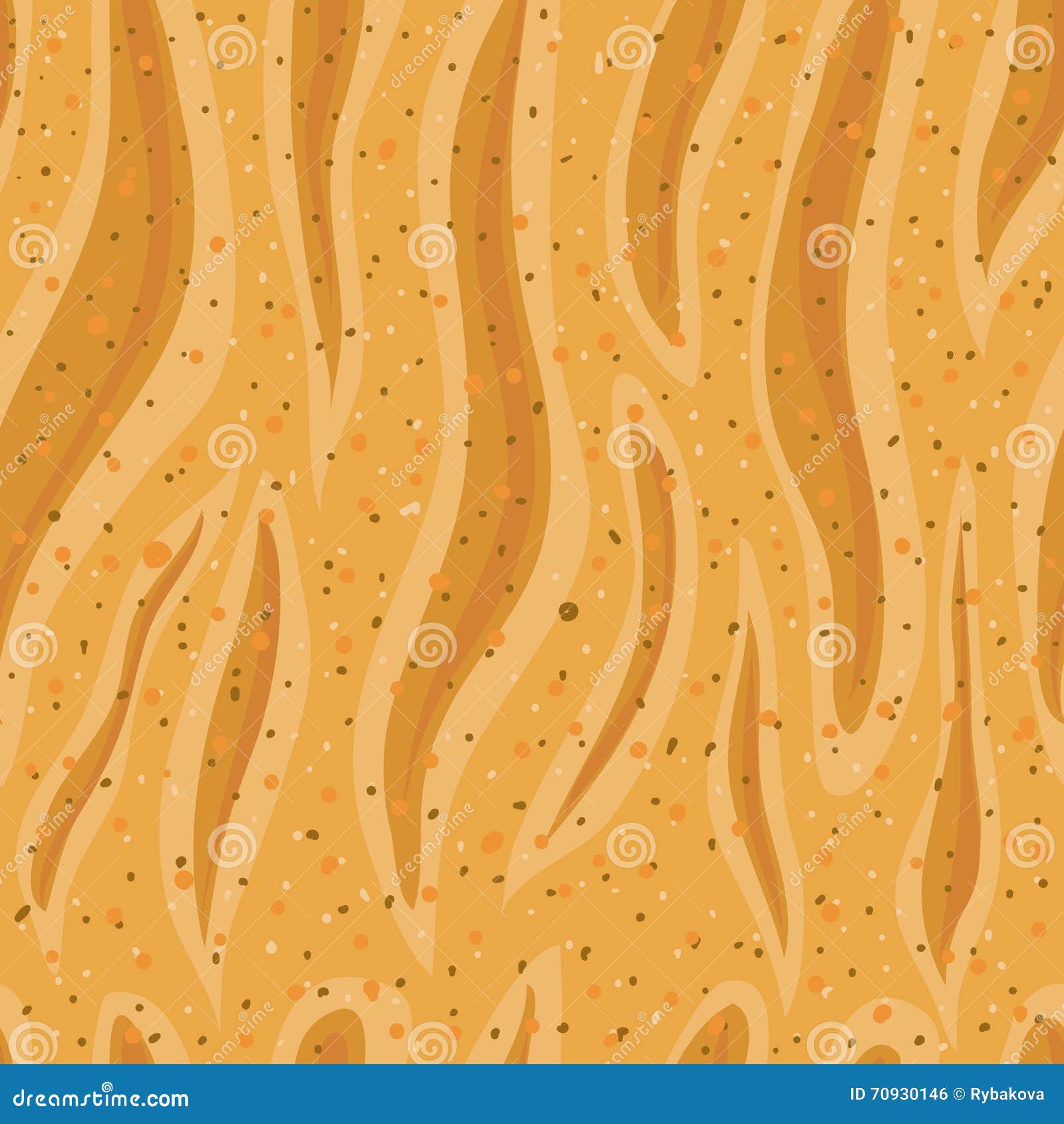 Sand seamless pattern 3 stock illustration. Illustration of field ...