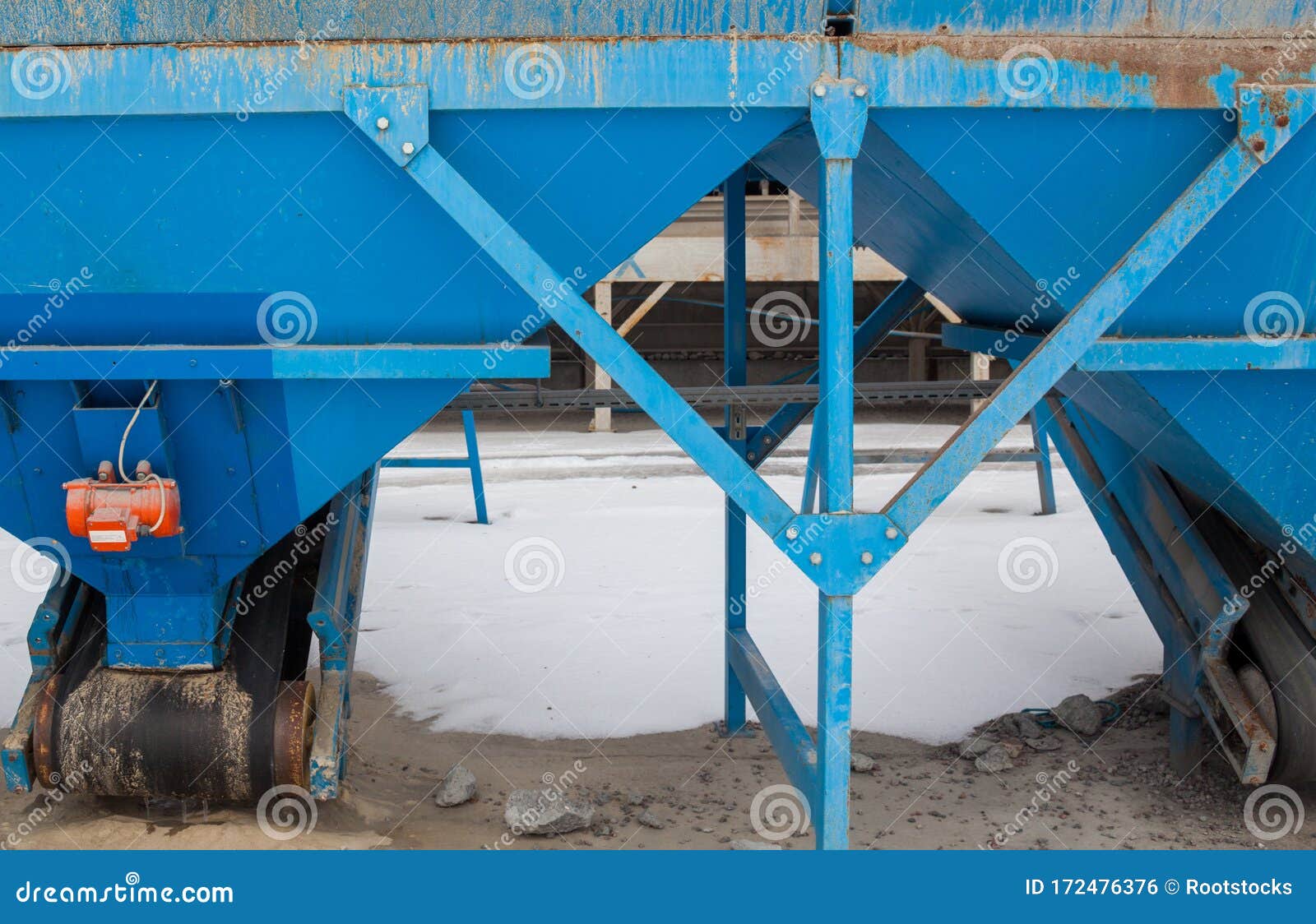 Sand Separator in the Industrial Plant Stock Photo - Image of concept ...