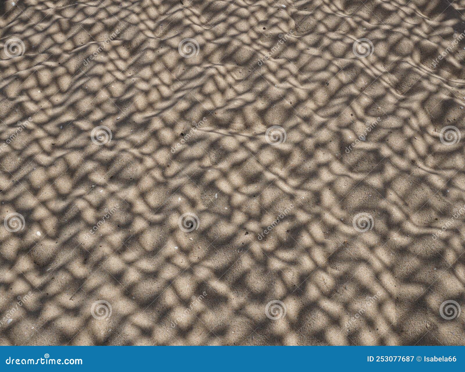 Sand Shaded with Shade Netting on Beach Stock Image - Image of shape ...