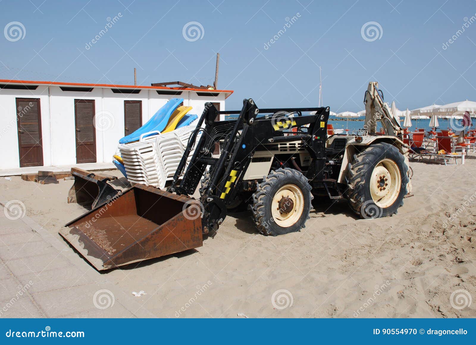 Sand Shifter stock photo. Image of beach, vacations, sandy - 90554970