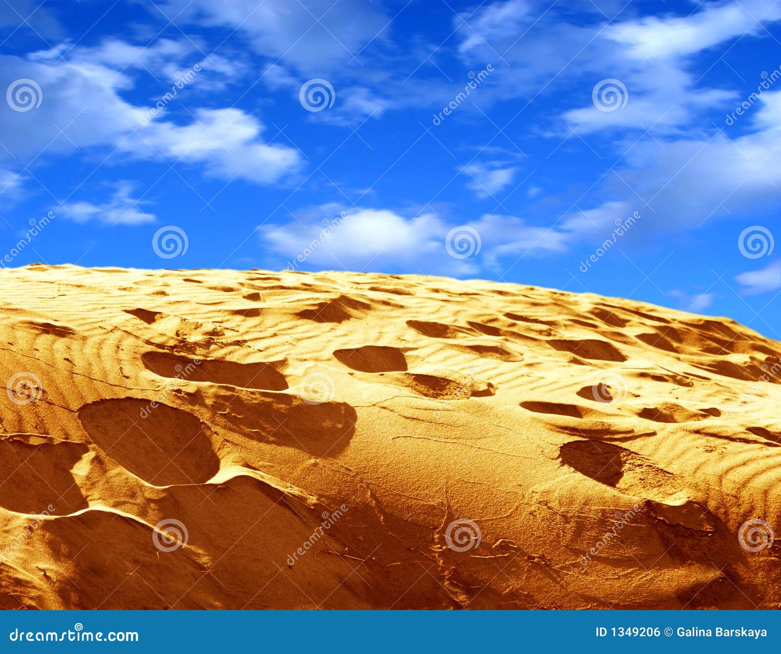 Sand and sky stock photo. Image of nature, relaxation - 1349206