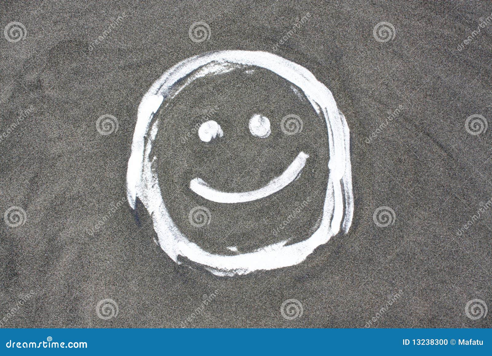 Sand Smile stock photo. Image of circle, white, happy - 13238300