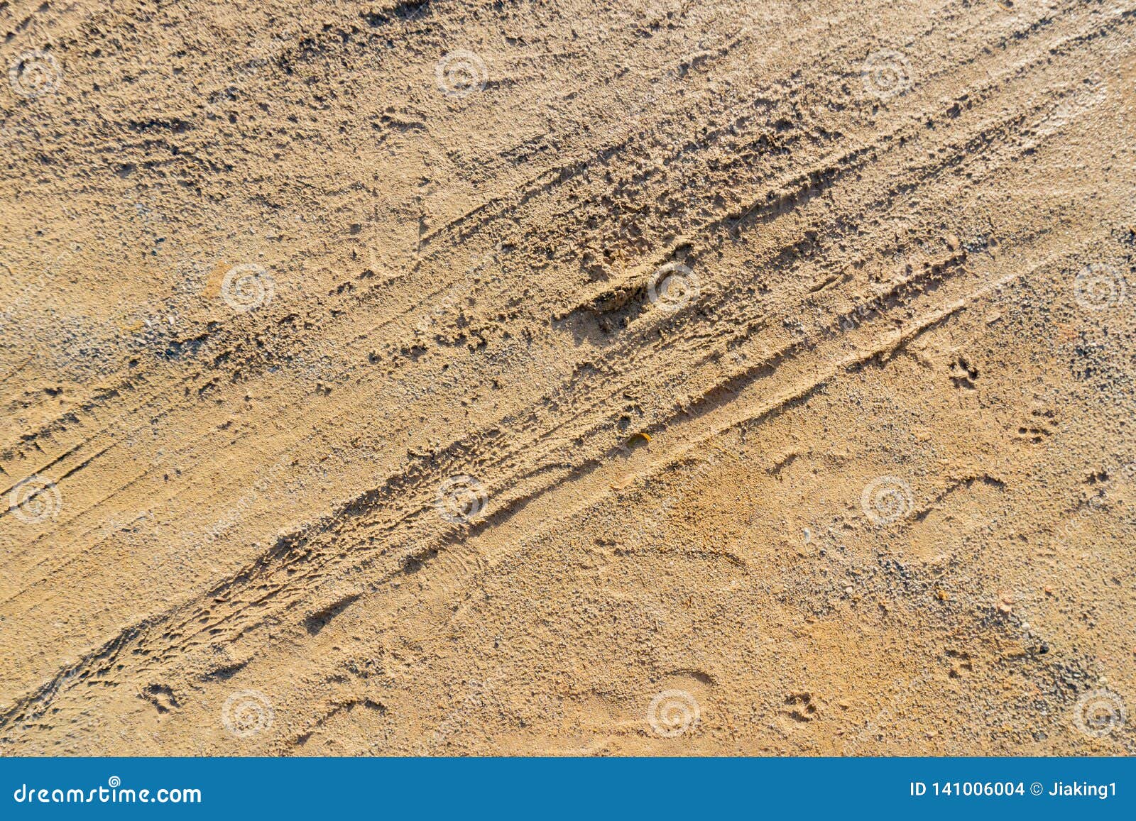 Sand Soil Texture with Track for Background Stock Photo - Image of ...