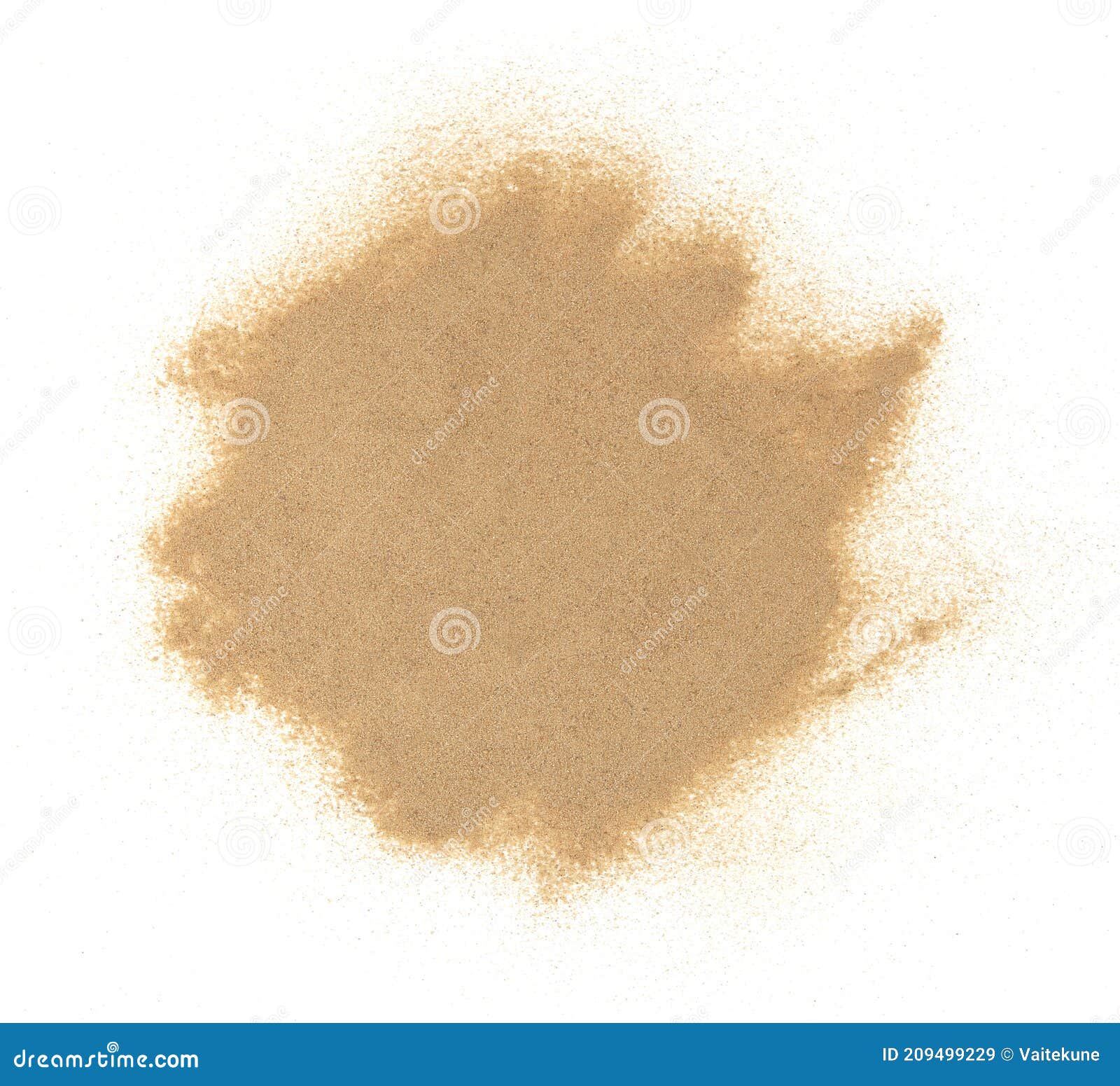 Sand Splash Isolated on White Background Stock Image - Image of ...